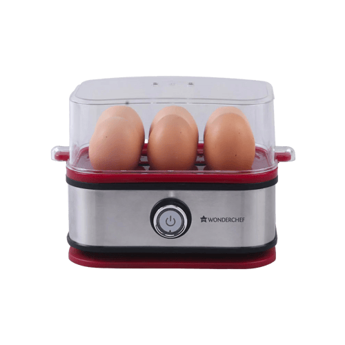 Buy Wonderchef Egg Boiler Crimson Edge with 6 Egg Poachers