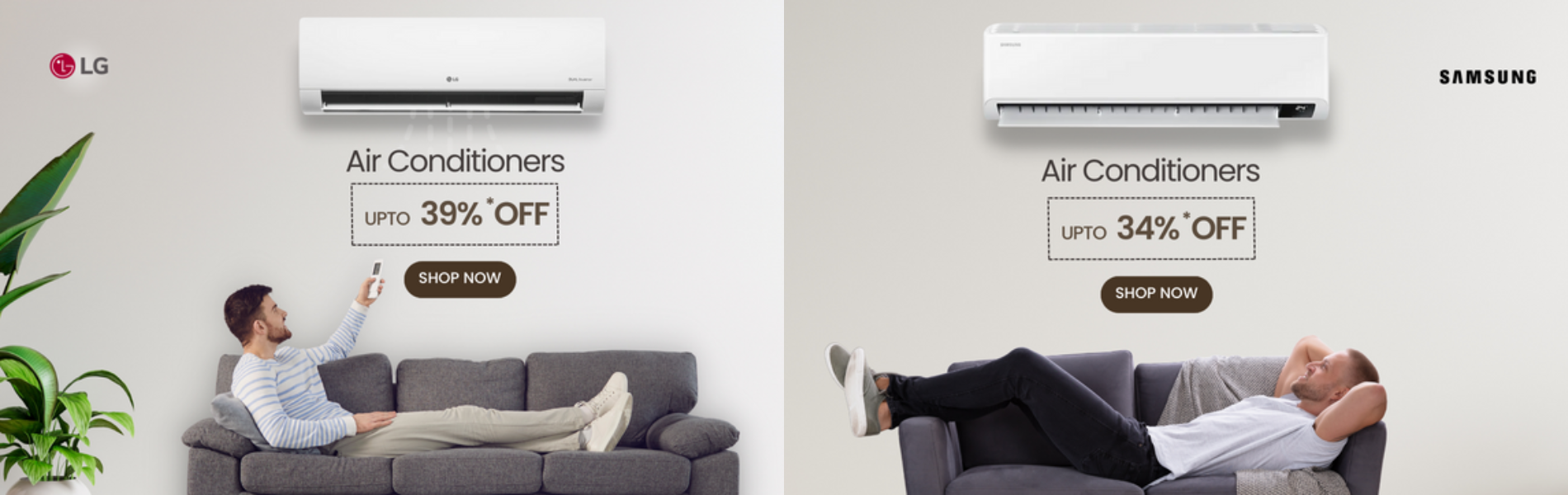 Samsung Air Conditioner Banner