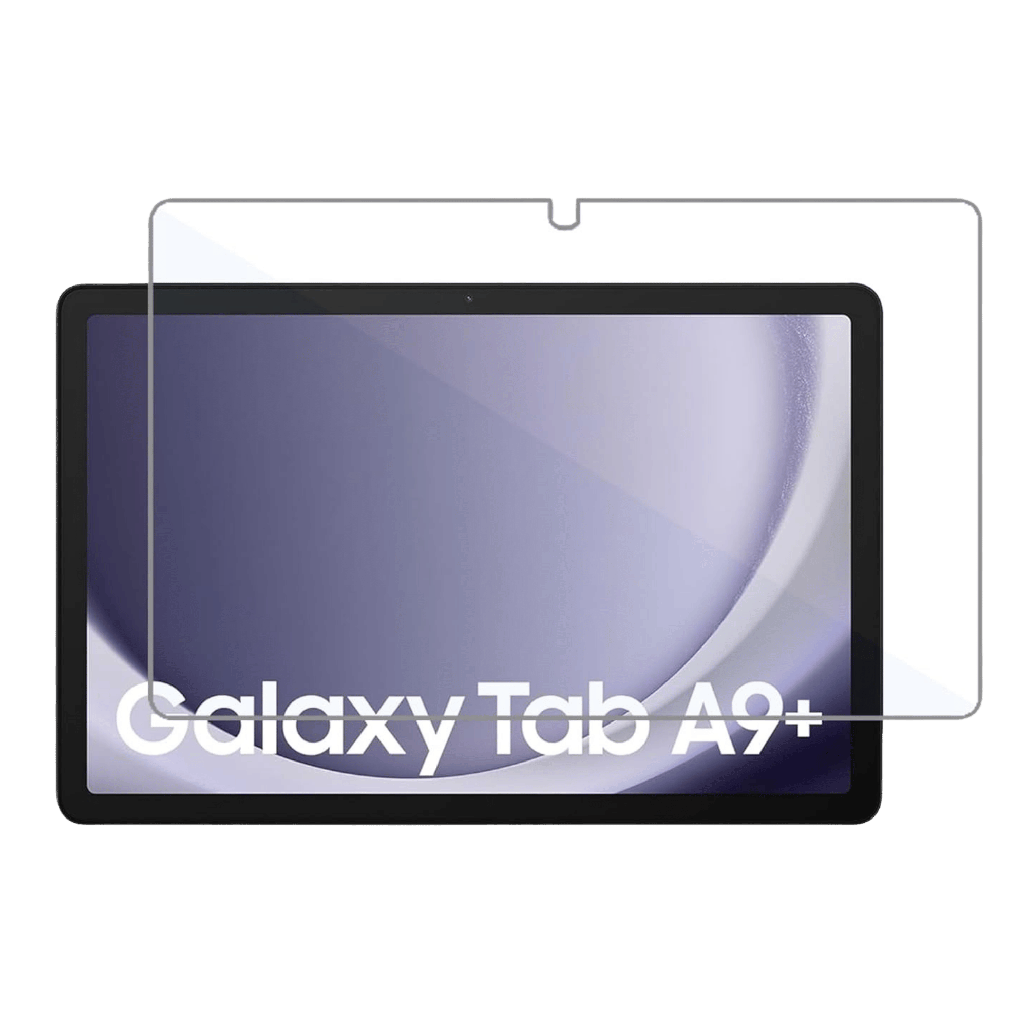 Buy 2.5D Tempered Glass For Samsung Tab A9 Plus Transparent