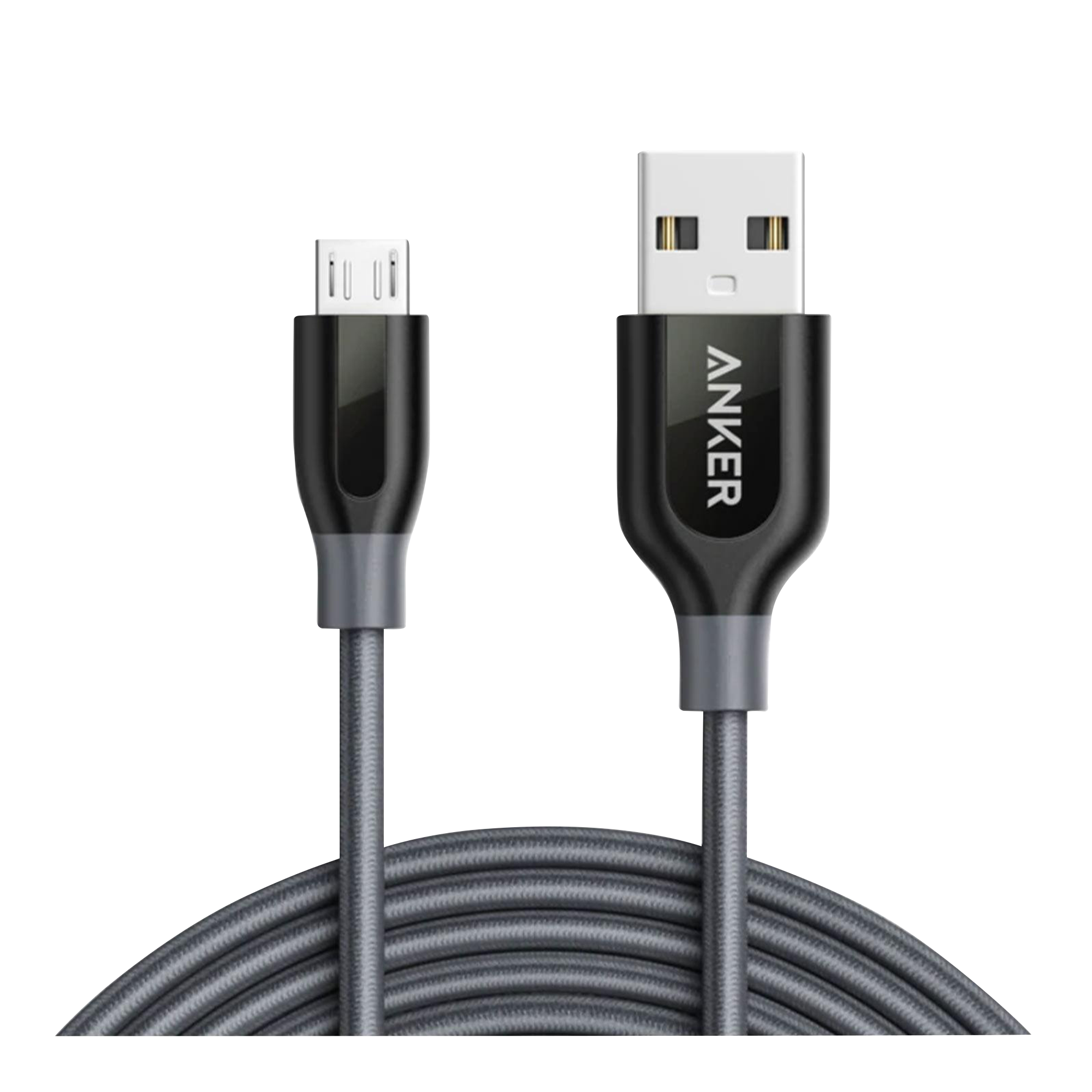 Anker PowerLine+ Double Nylon Braided Micro USB Cable(Grey)