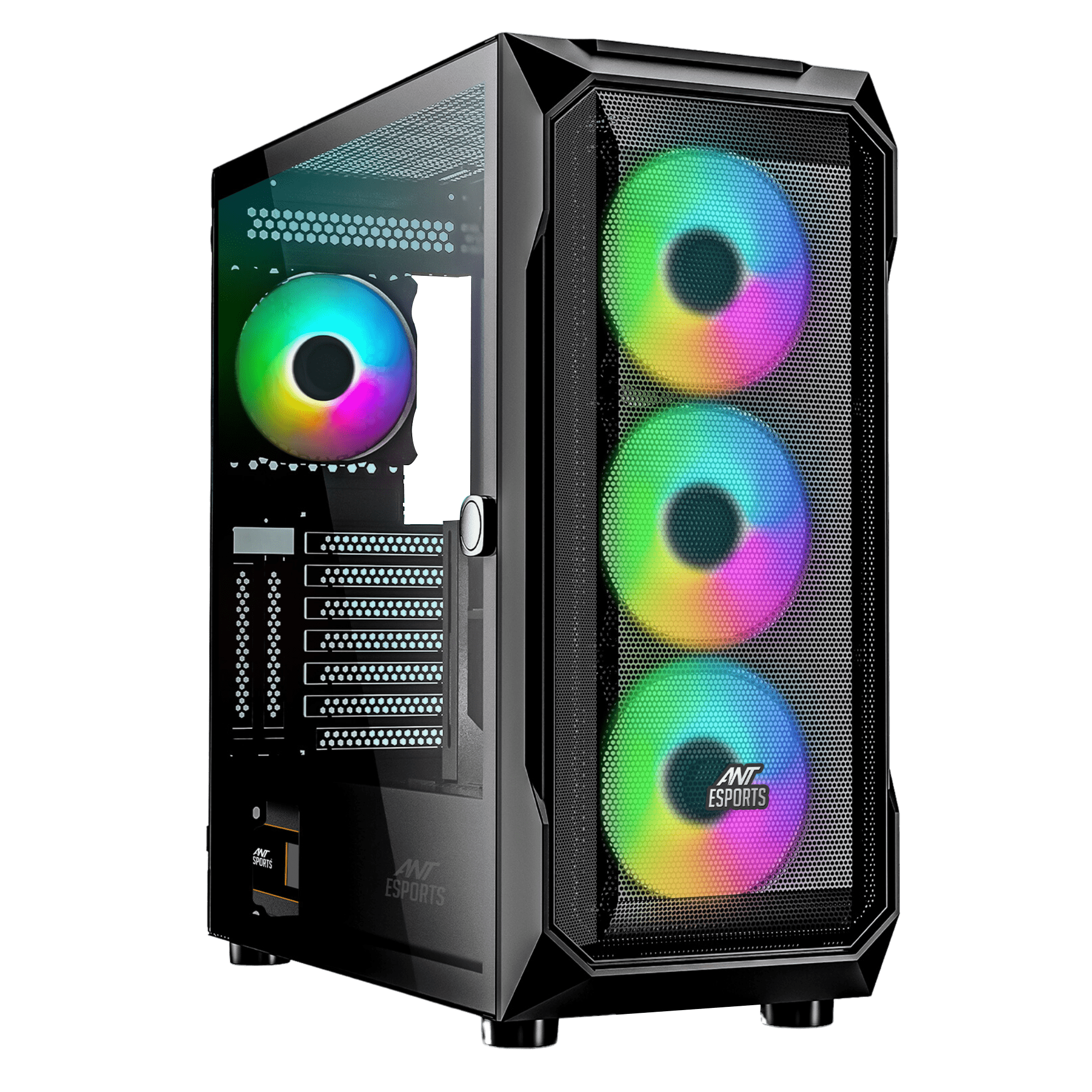 Buy Ant Esports ICE 410TG Tower Gaming Case 3+1 120mm ARGB