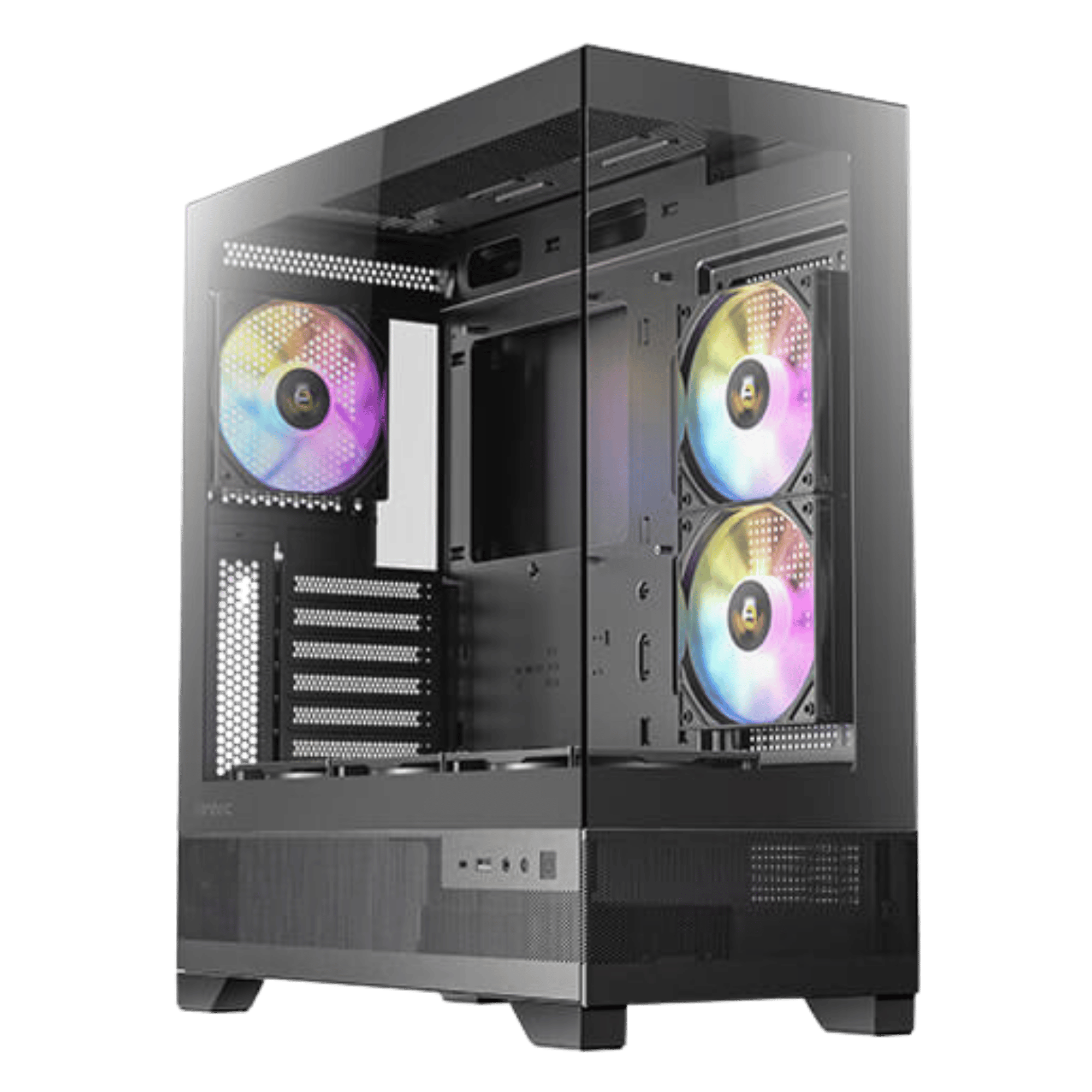 Antec CX 700 Mid Tower Mesh Gaming Case 6 ARGB Fan (Black)