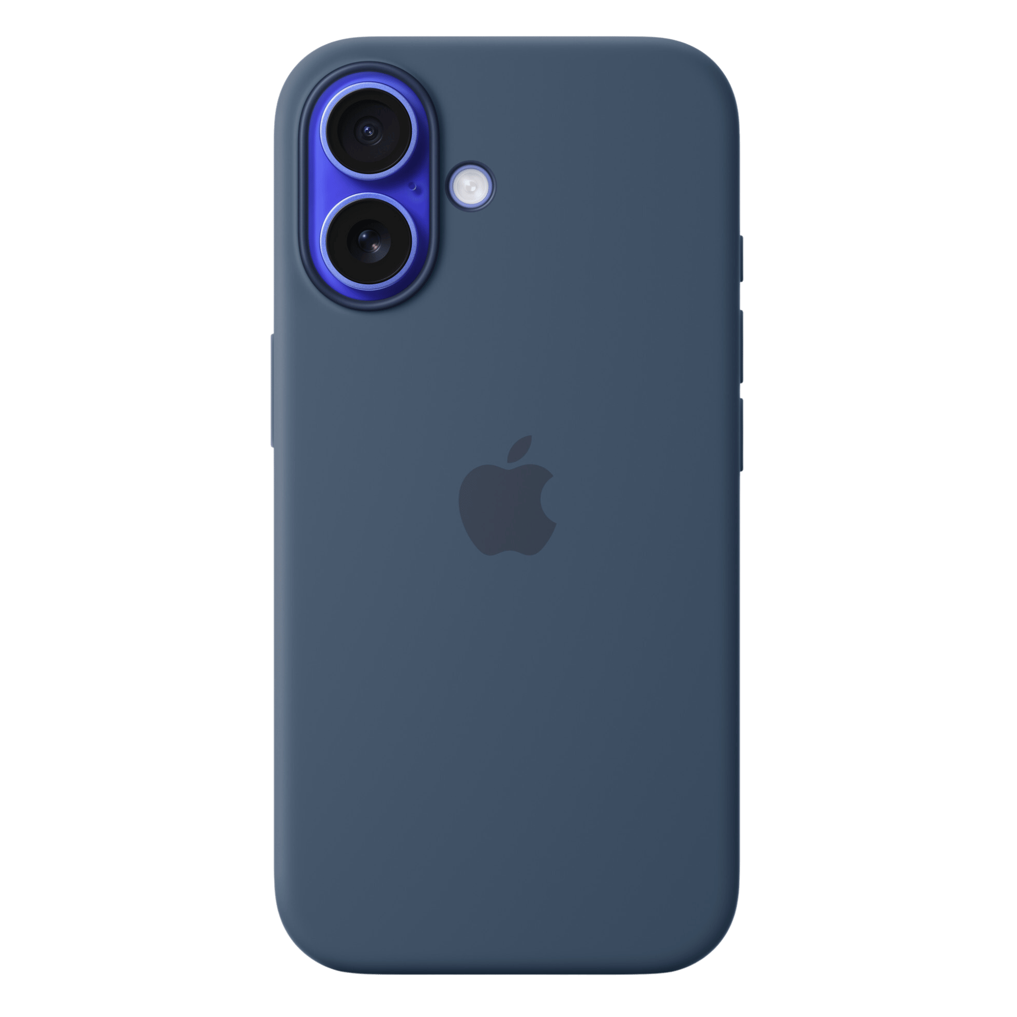 Apple iPhone 16 Silicone Back Case ( Denim ) Online