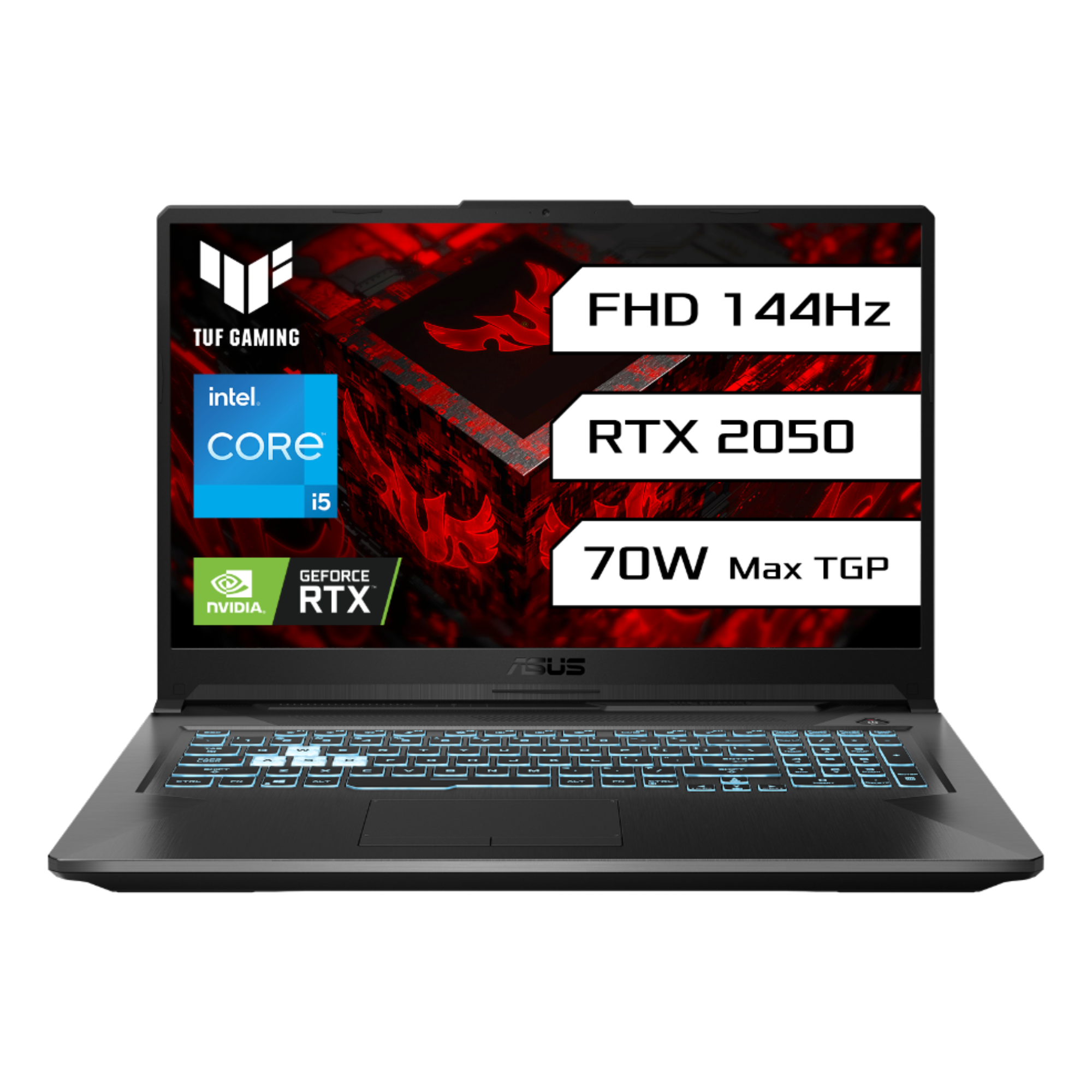 Grab ASUS TUF Gaming F17 Intel Core i5 11th Gen in black