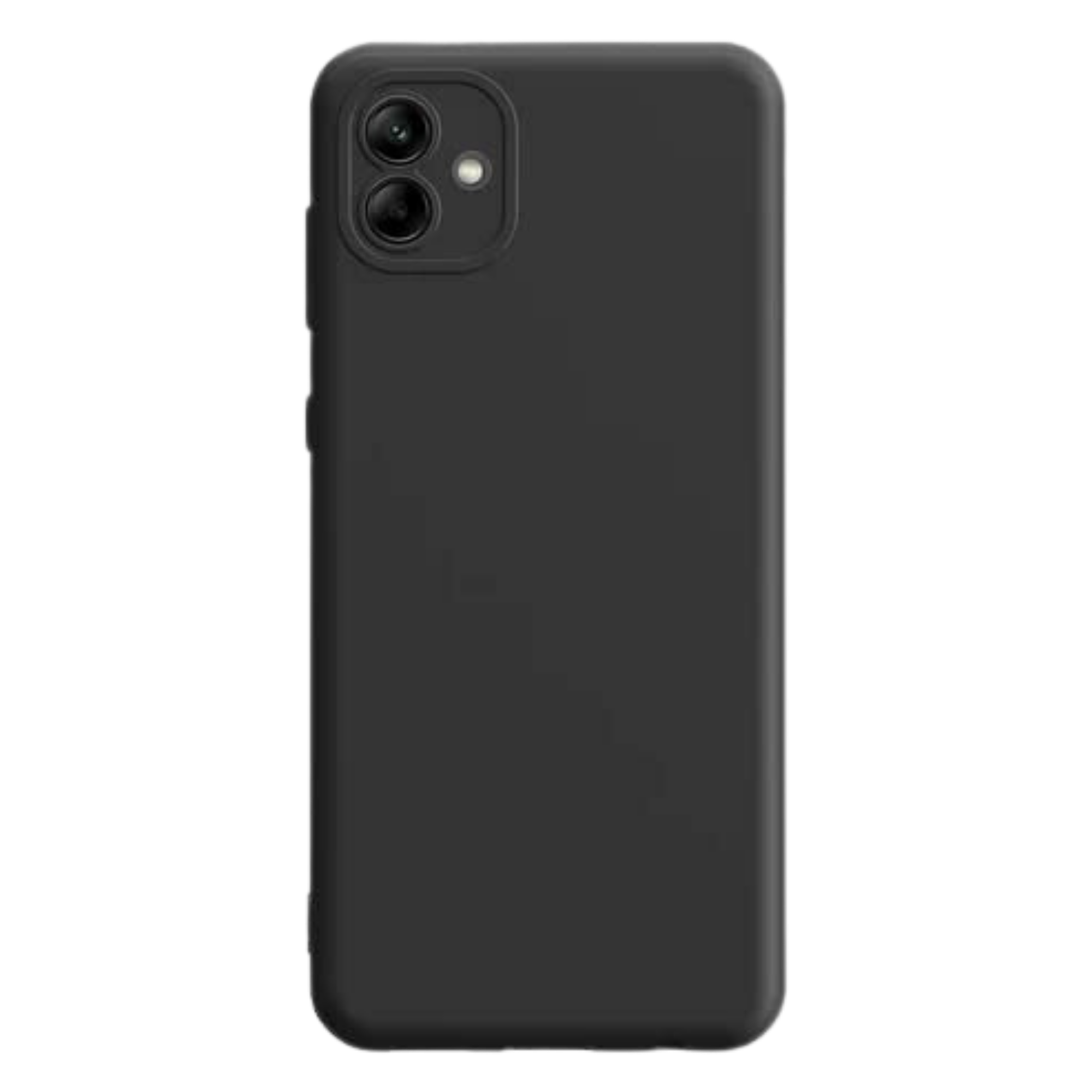 Pc Soft TPU Back Case For Samsung A04 ( Black )