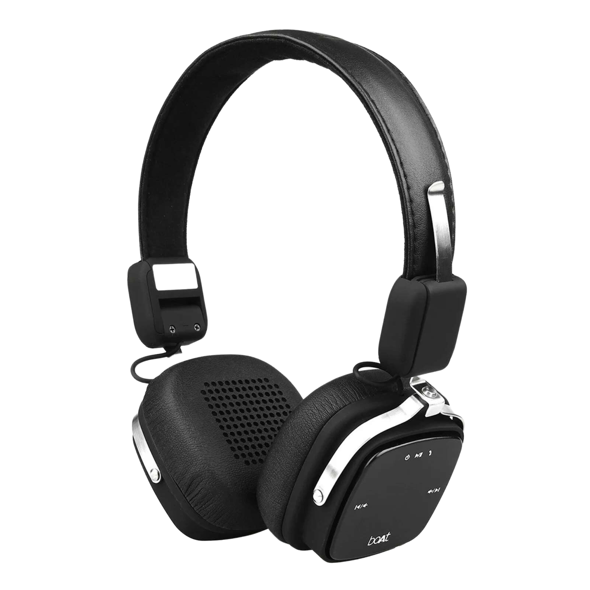 Buy Boat Rockerz 610 Boom Headset (Black) at Poorvika