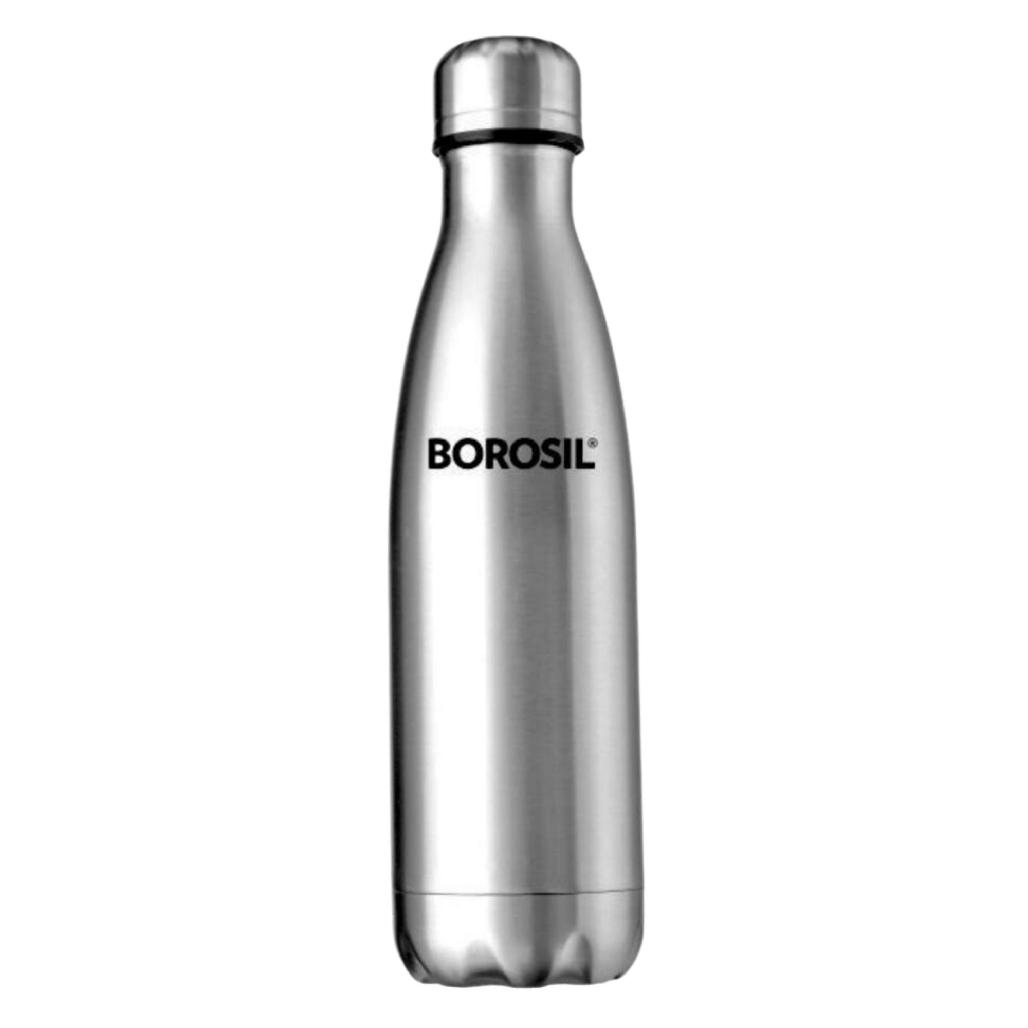 Buy Borosil Bolt 1000 ml Flask Water Bottle Silver Poorvika
