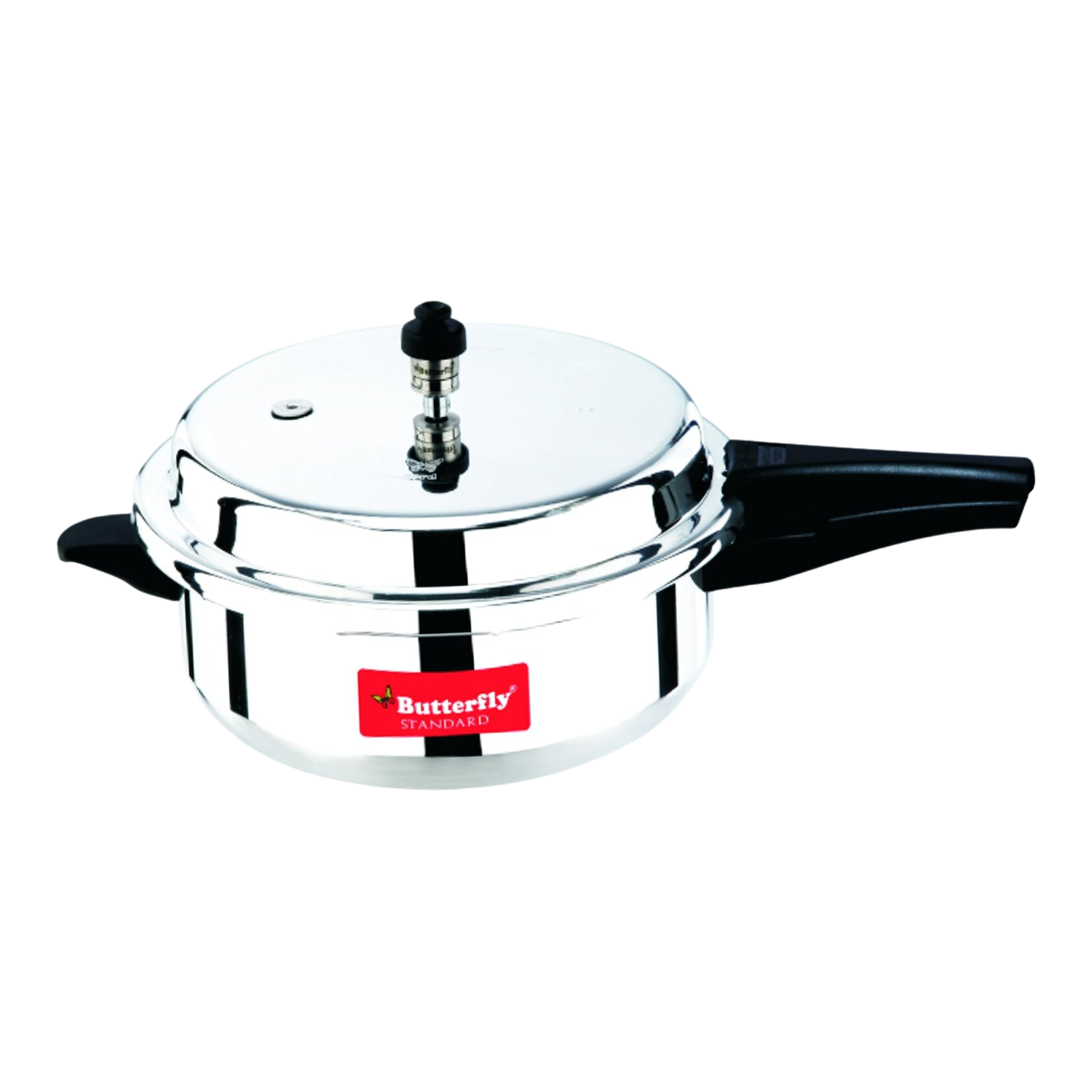 Butterfly Aluminium Standard Sr Pan Pressure Cooker (5.5 L)