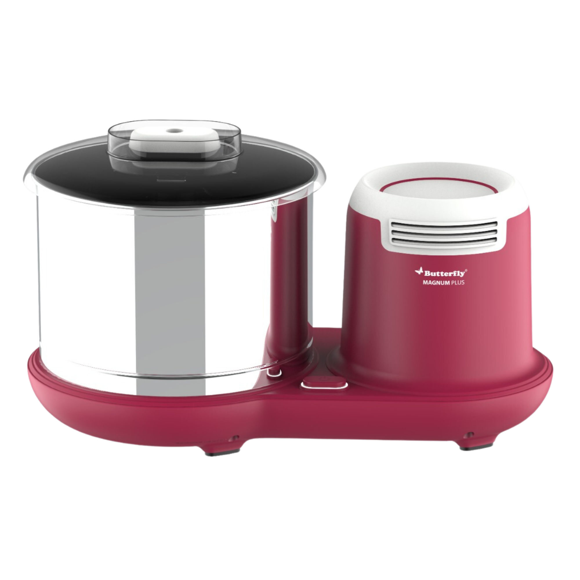 Butterfly Magnum Plus Table Top Wet Grinder (2 L,Beet Red )