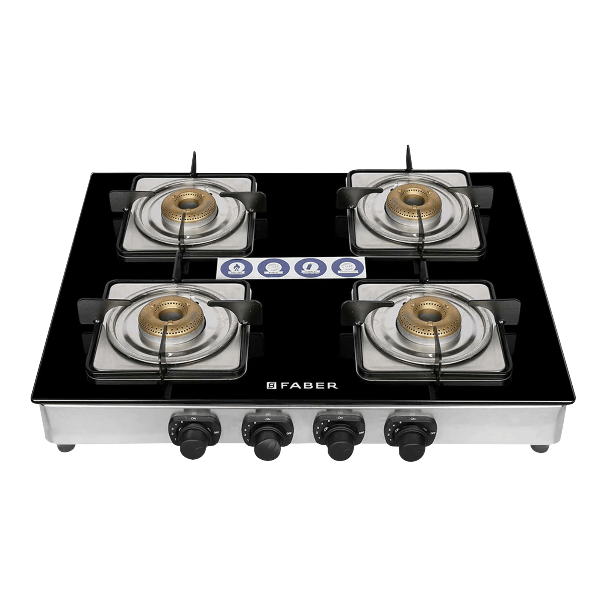Buy FABER Cooktop Supreme Plus C 4BB AI 4 Burner Hob Black
