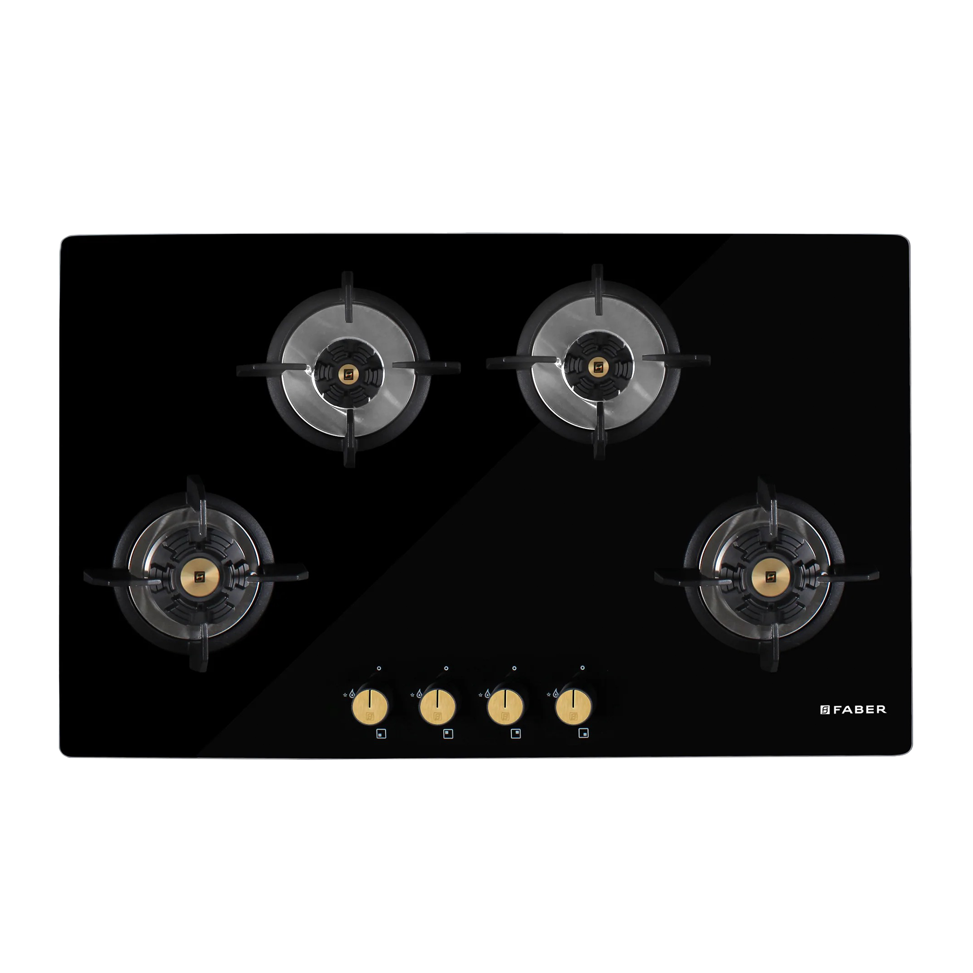 Buy FABER Maxus HT904 CRS BR CI AI 4 Burner Hob at Poorvika