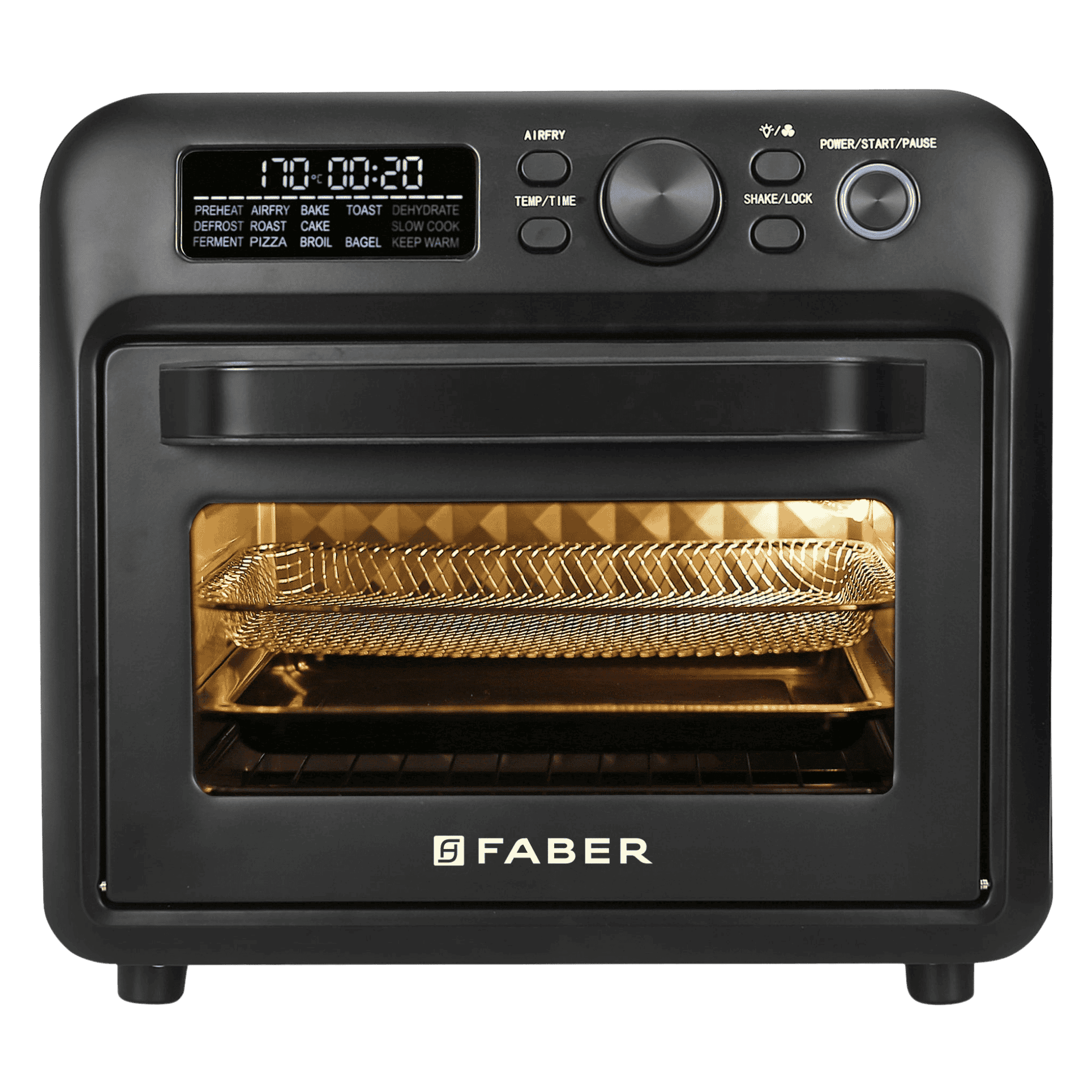 Buy FABER Air Fryer Oven 20L 15DG ( Black,20 L ) at Poorvika