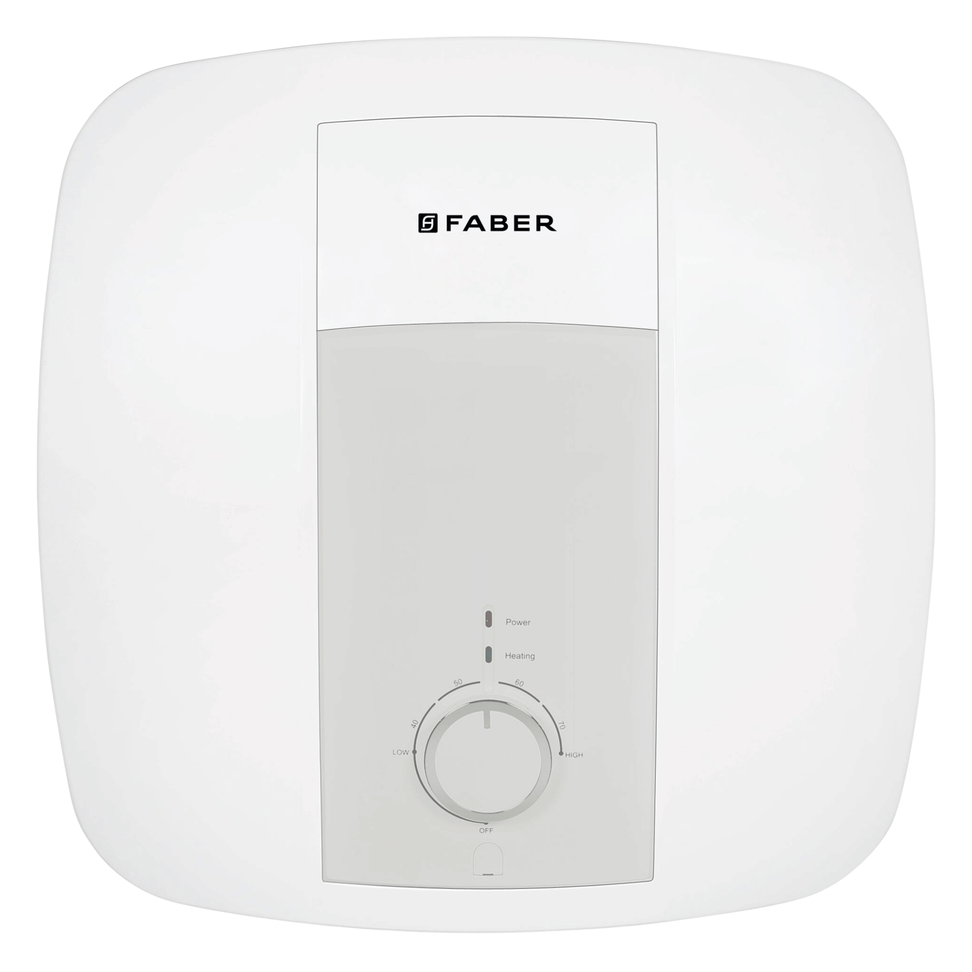 Shop Faber Cyrus 15 Ltr Storage Water Heater | White Sliver