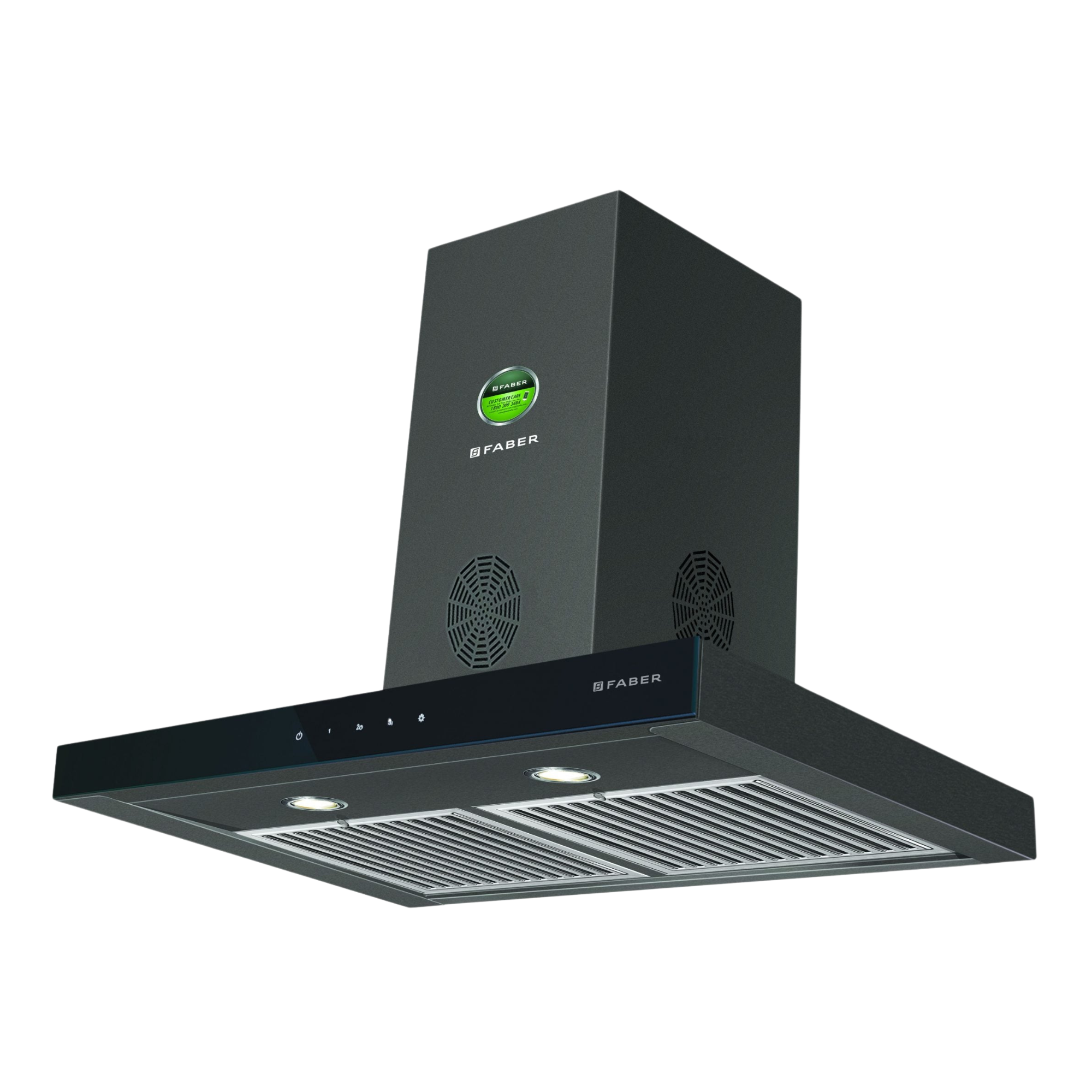 FABER Hood Stilux 3D Plus TC 60 Wall Mounted Chimney Black