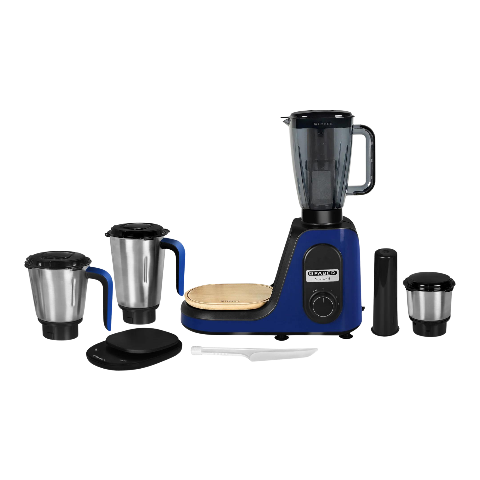 Buy FABER Master Chef Mixer Grinder Blue 4 jars price Online