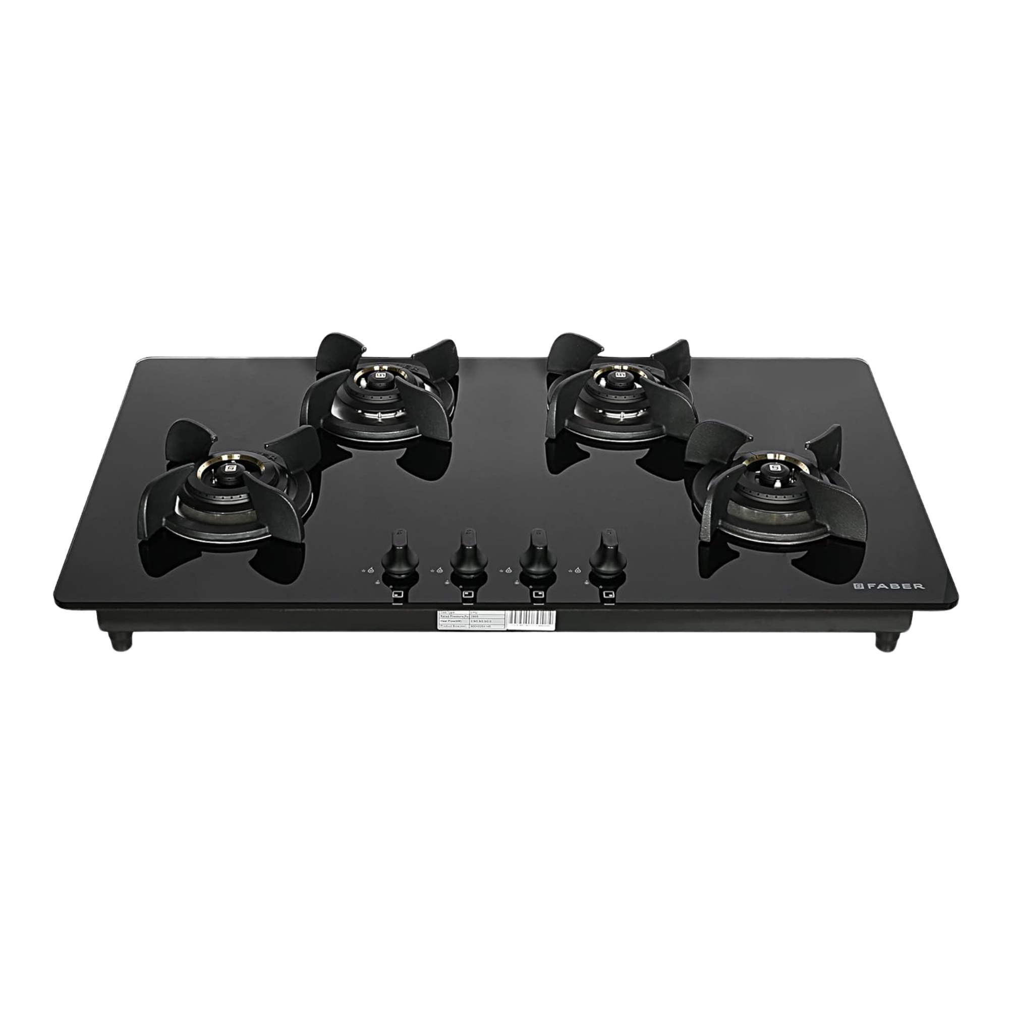 Buy FABER Ultima Plus HT904 CRS BR CI AI 4 Burner Hob Black