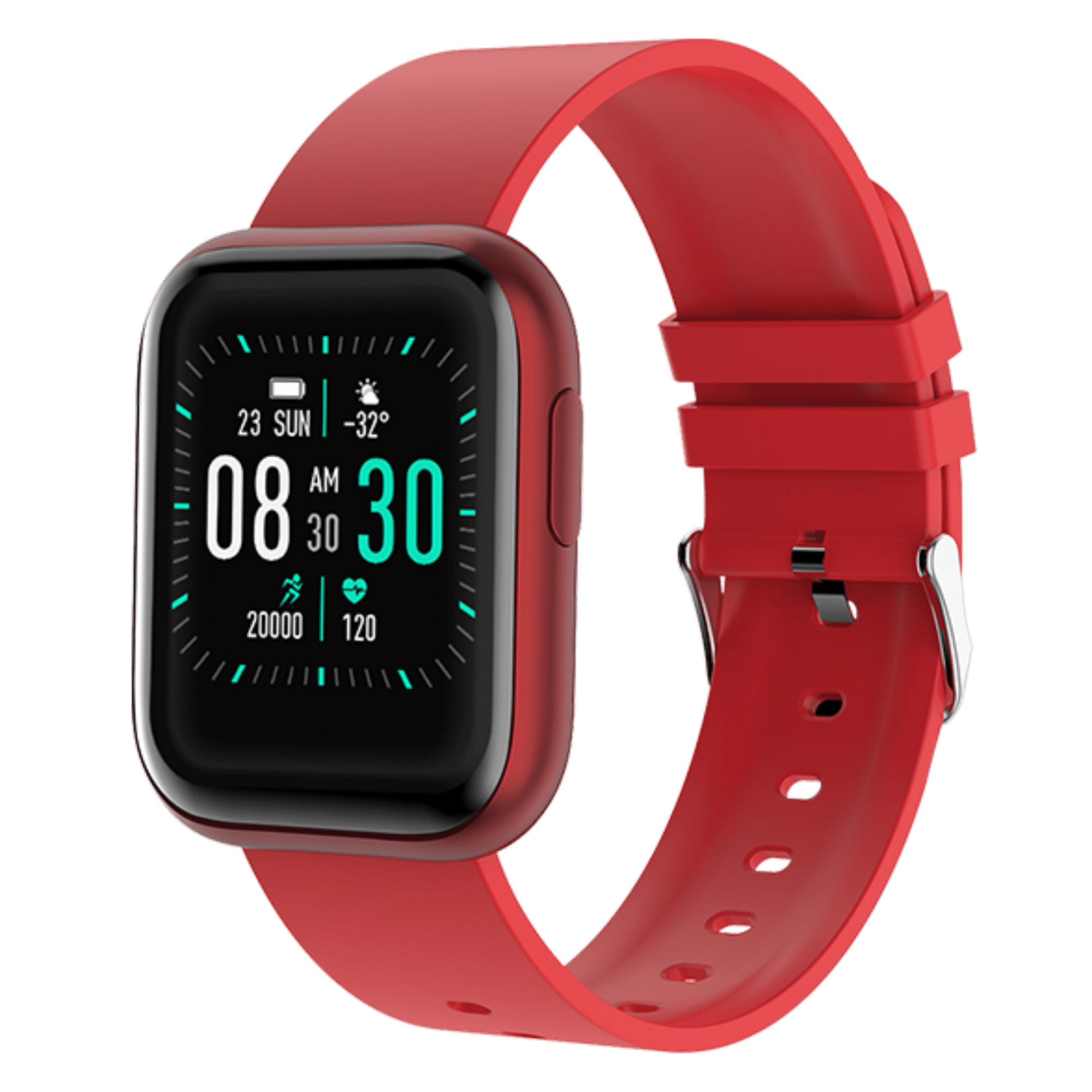 Buy Fire-Boltt Ninja Pro SpO2 Smartwatch ( Red ) |Poorvika!