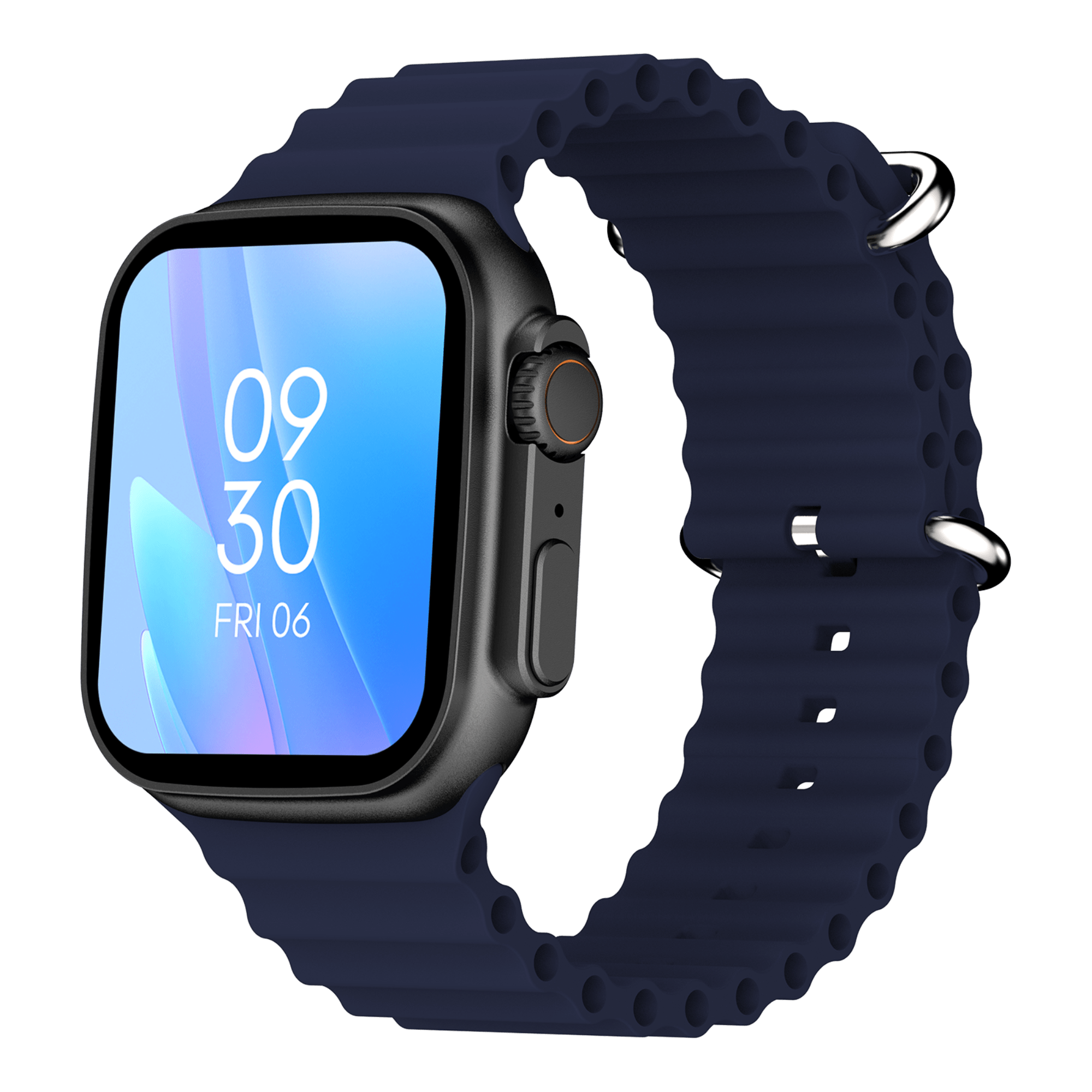 Get the New Fire-Boltt Warrior Smartwatch in Navy Blue Today