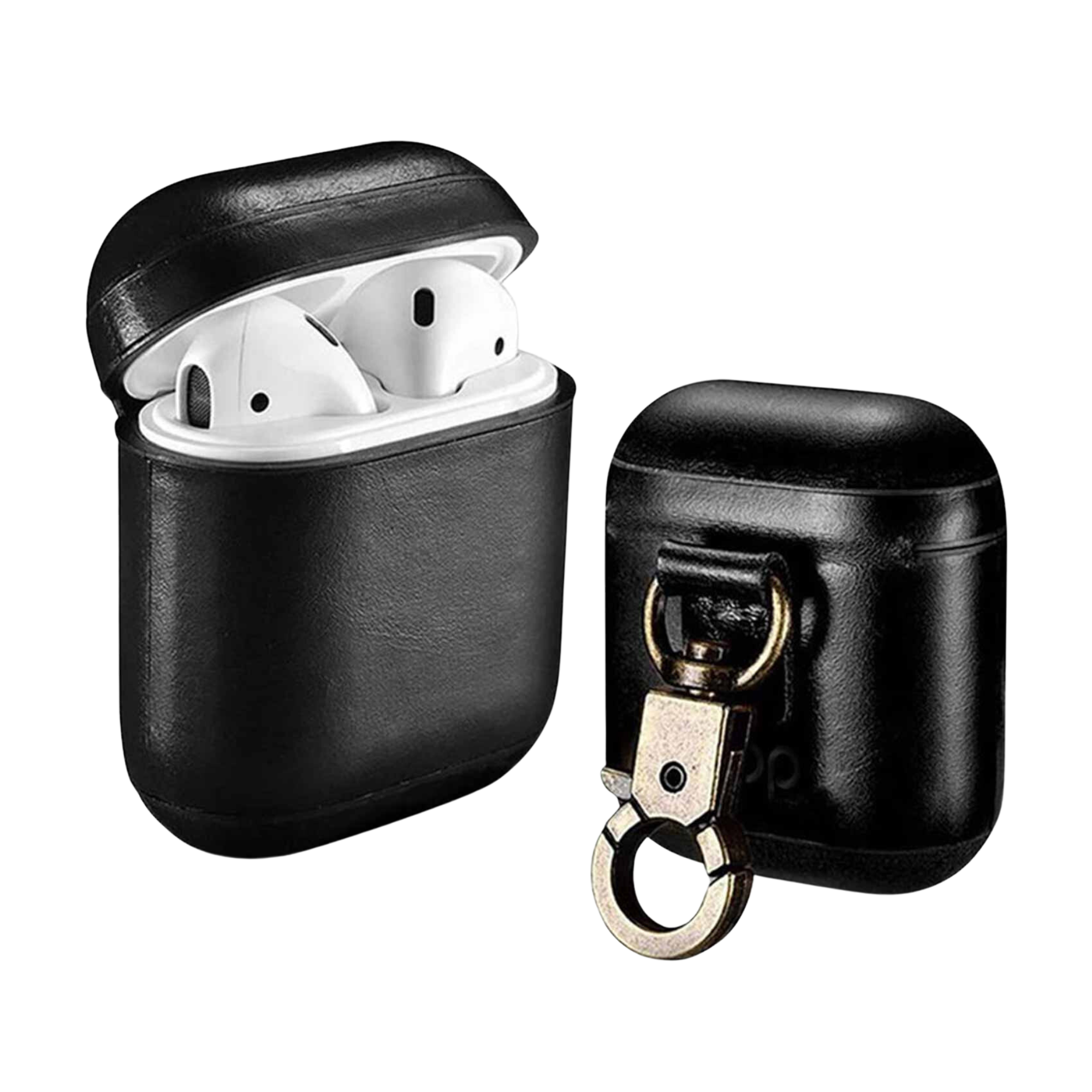 Gripp Genuine Leather Carrying Case For AirPods Pro(Black)