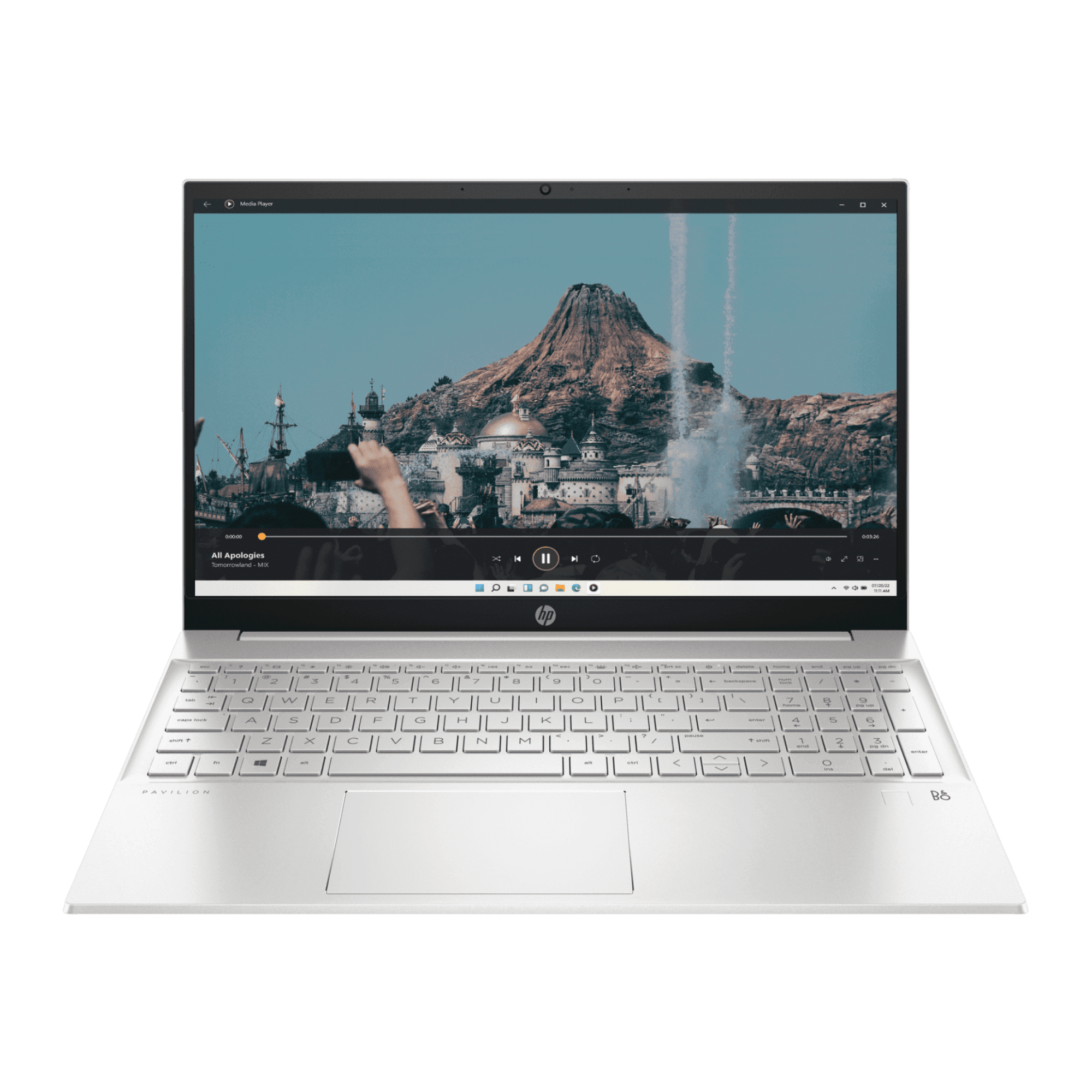 HP Pavilion Ryzen R5 5500U Laptop (Natural Silver,16GB-1TB)