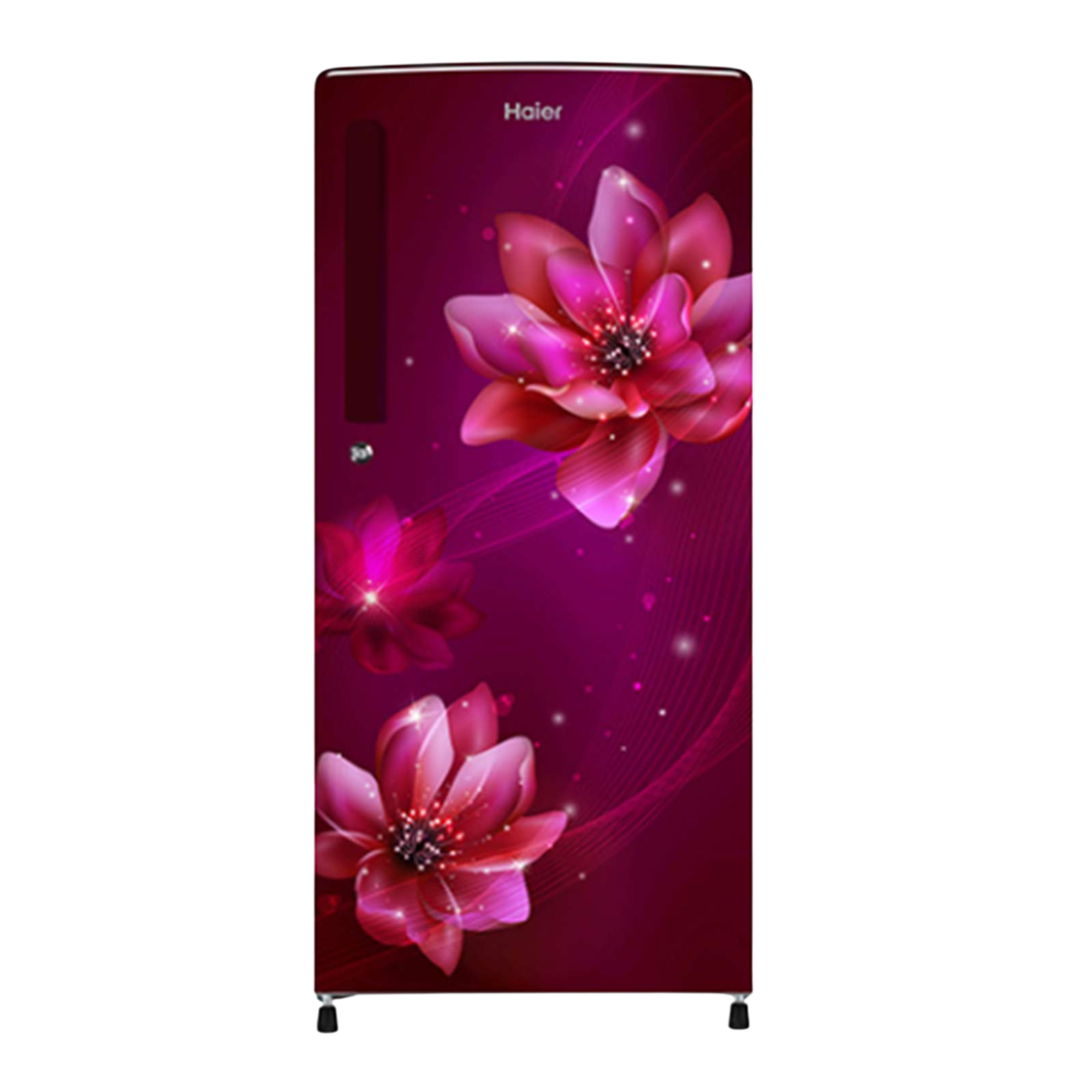 Shop Haier 242 L Single Door 3 Star Refrigerator| Red Peony