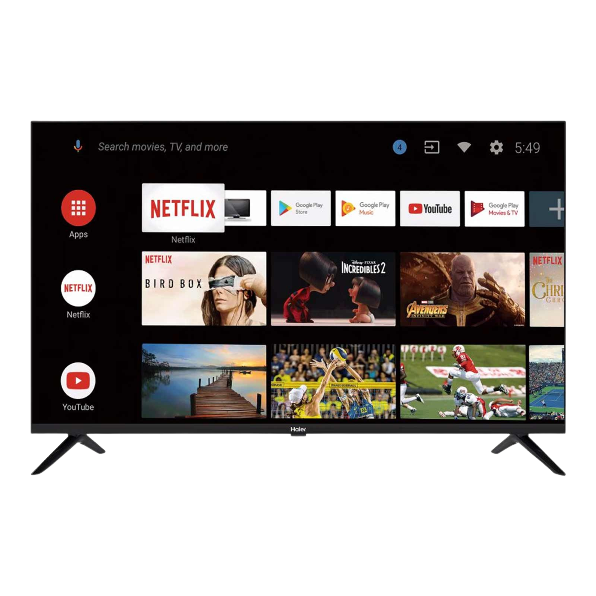 Introducing the Haier LE40K7700GA Smart LED TV, the perfect choice for ...