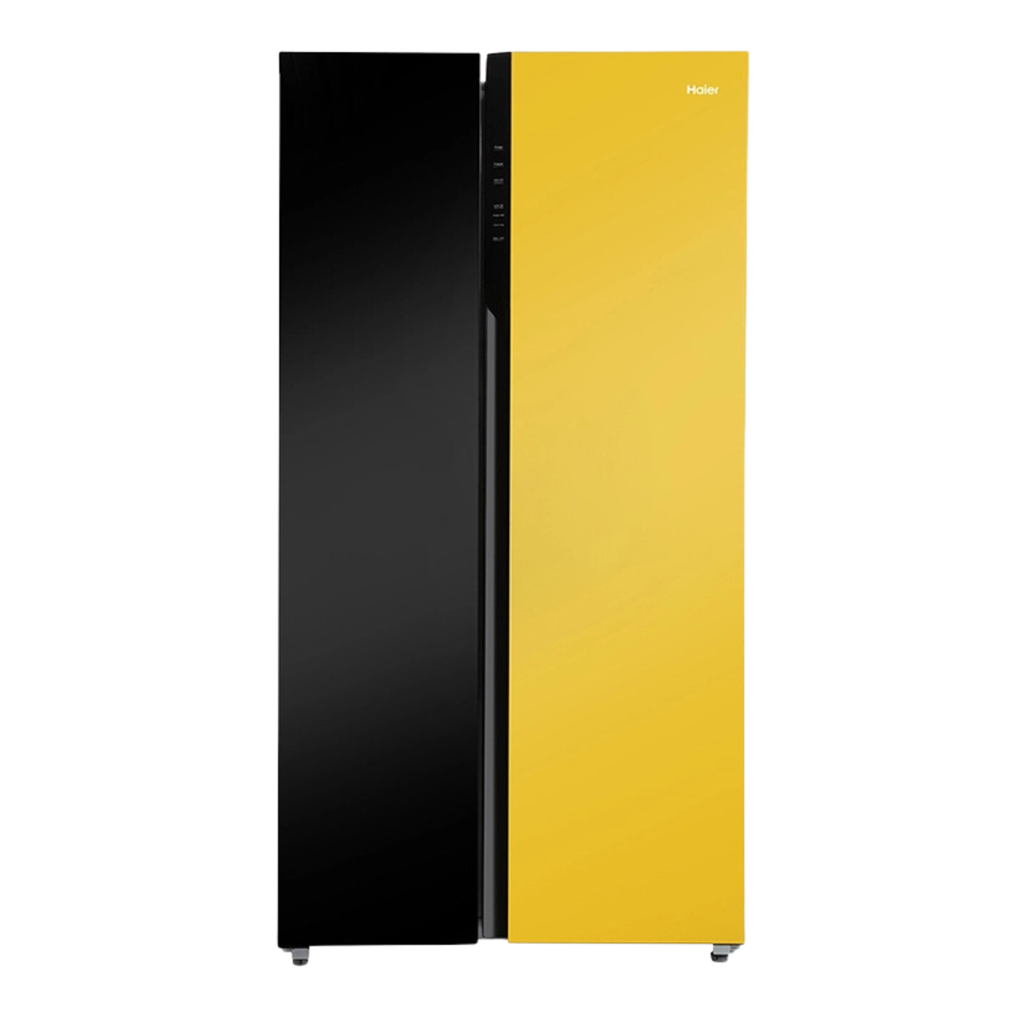 Buy Haier Vogue Series 602L Refrigerator in Black Yellow GL