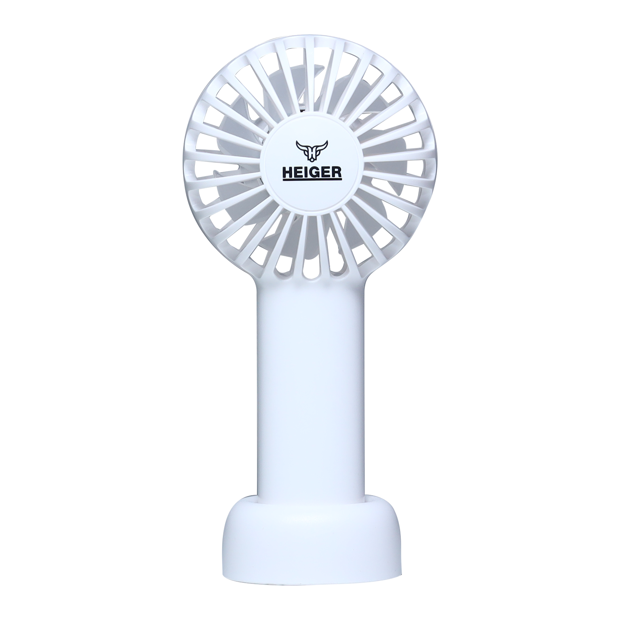 Grab Heiger Mini Handheld Personal Fan | White