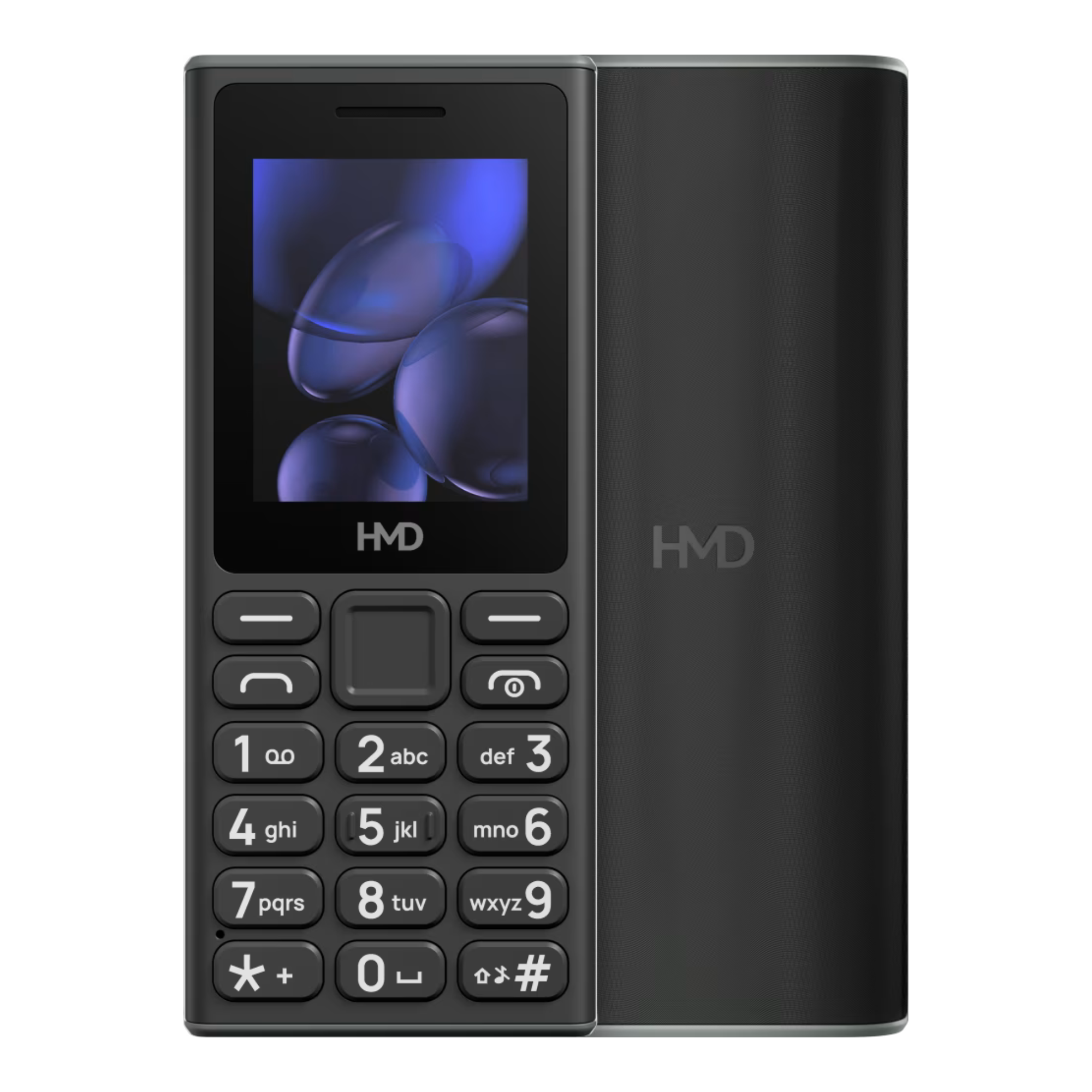 Shop Hmd 105 Ta1633 Dual Sim Black Mobile At The Best Price