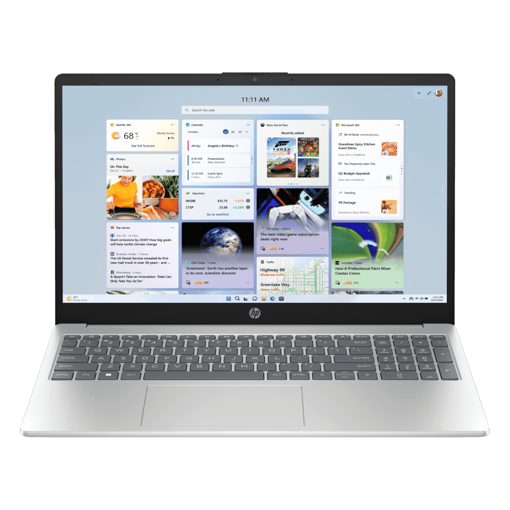 HP Intel Core i5 13th Gen Laptop (Natural Silver,16GB-512GB)