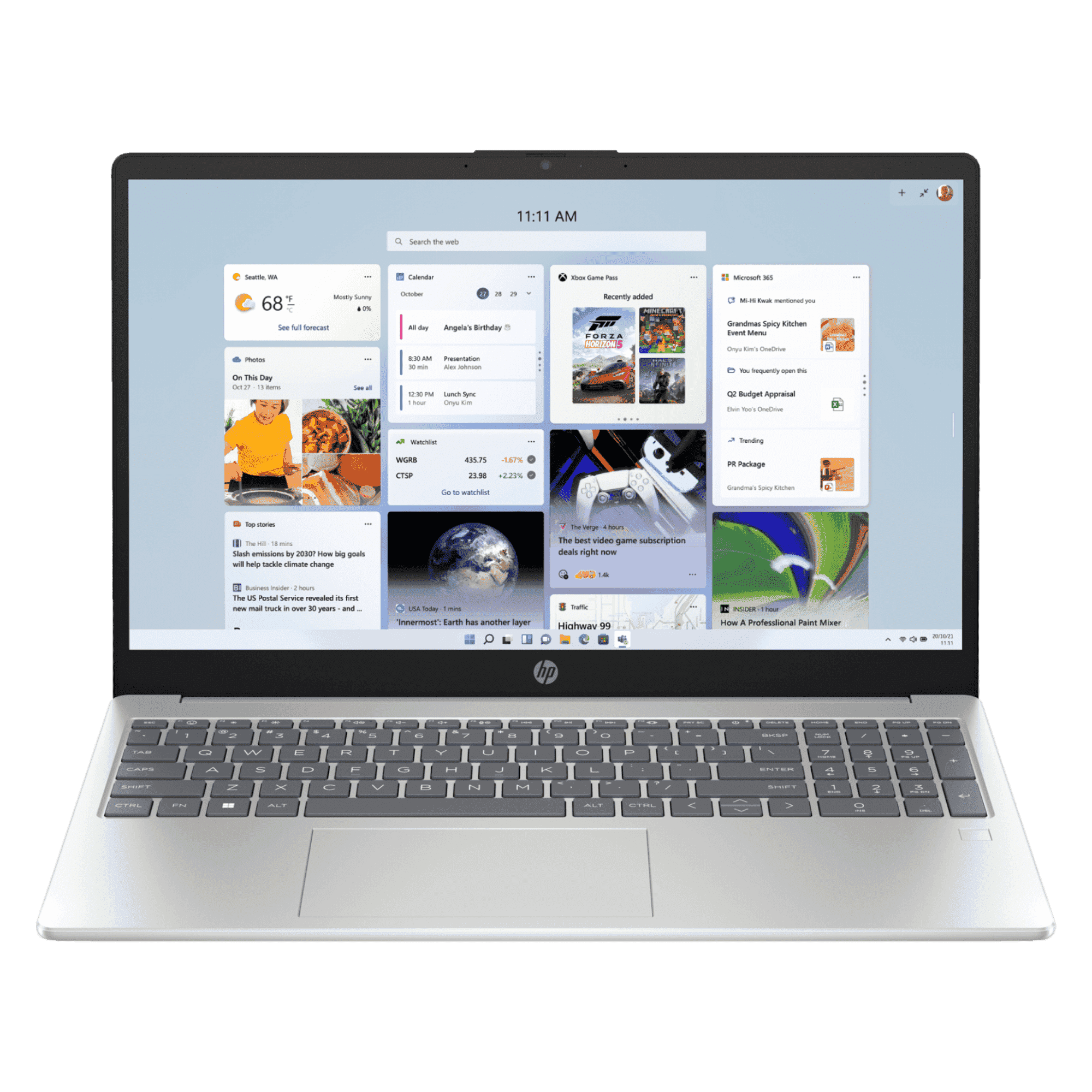 HP Intel Ultra i5 12th Gen Laptop (Natural Silver,16GB-512GB)