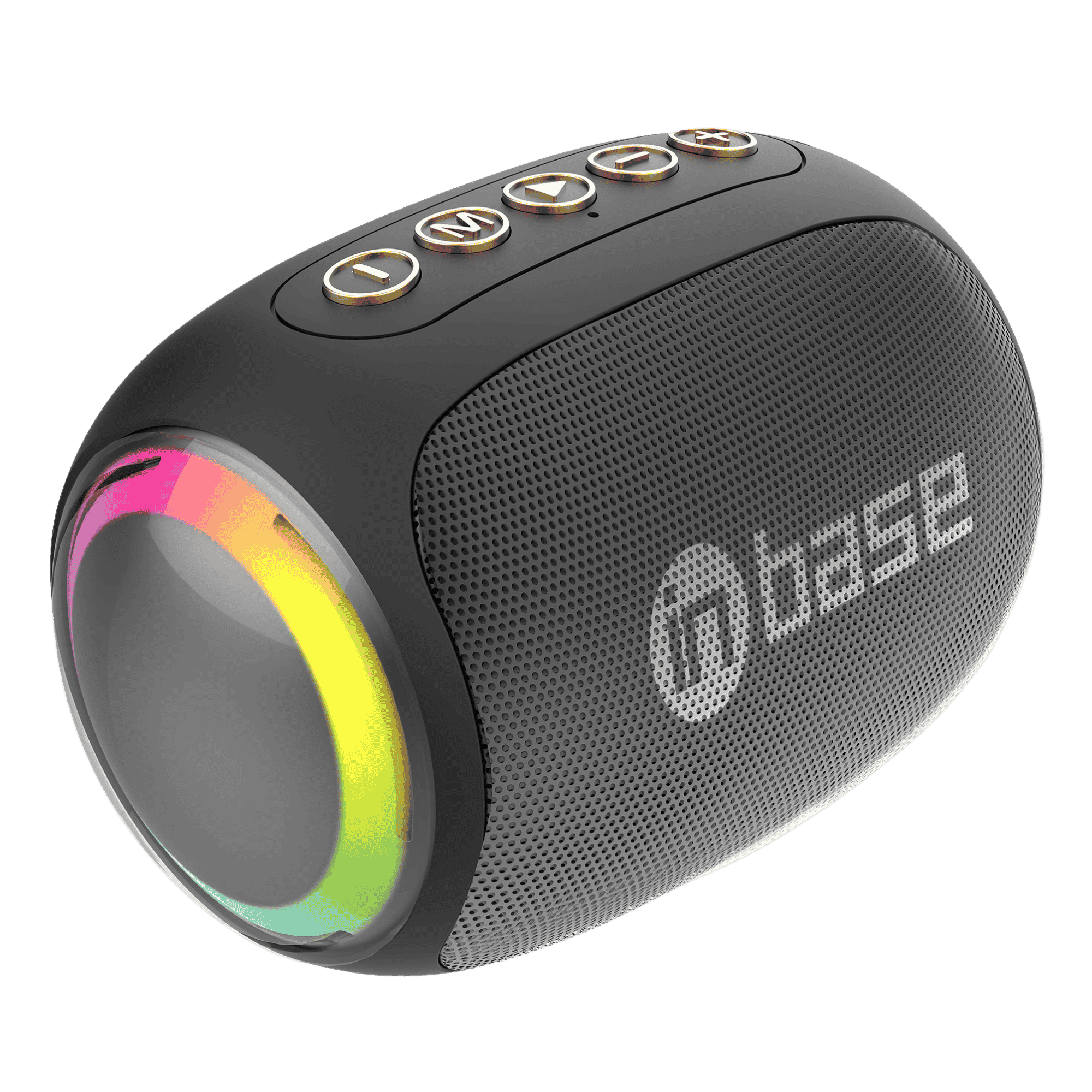 Inbase-torque-8w-bluetooth-speaker-black-Front-Left-View.png