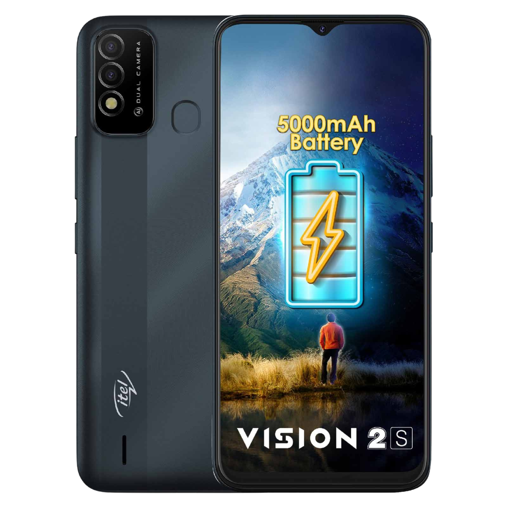 Buy Itel Vision 2S (Deep Blue, 32GB) Online Price in India