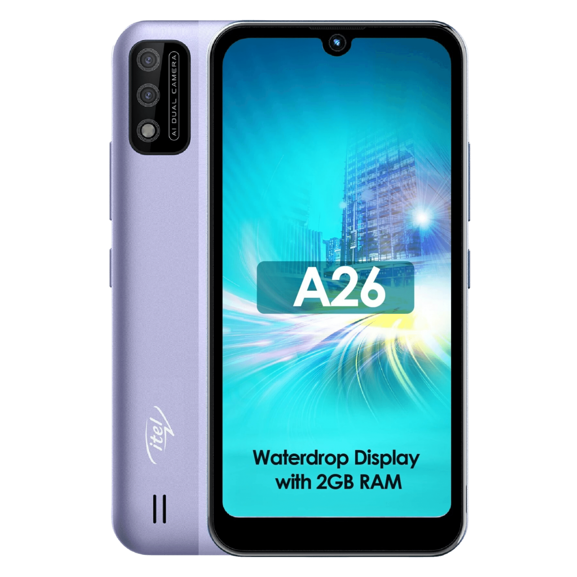 Buy Itel A26 (Light Purple, 2GB-32GB) Online at the best price
