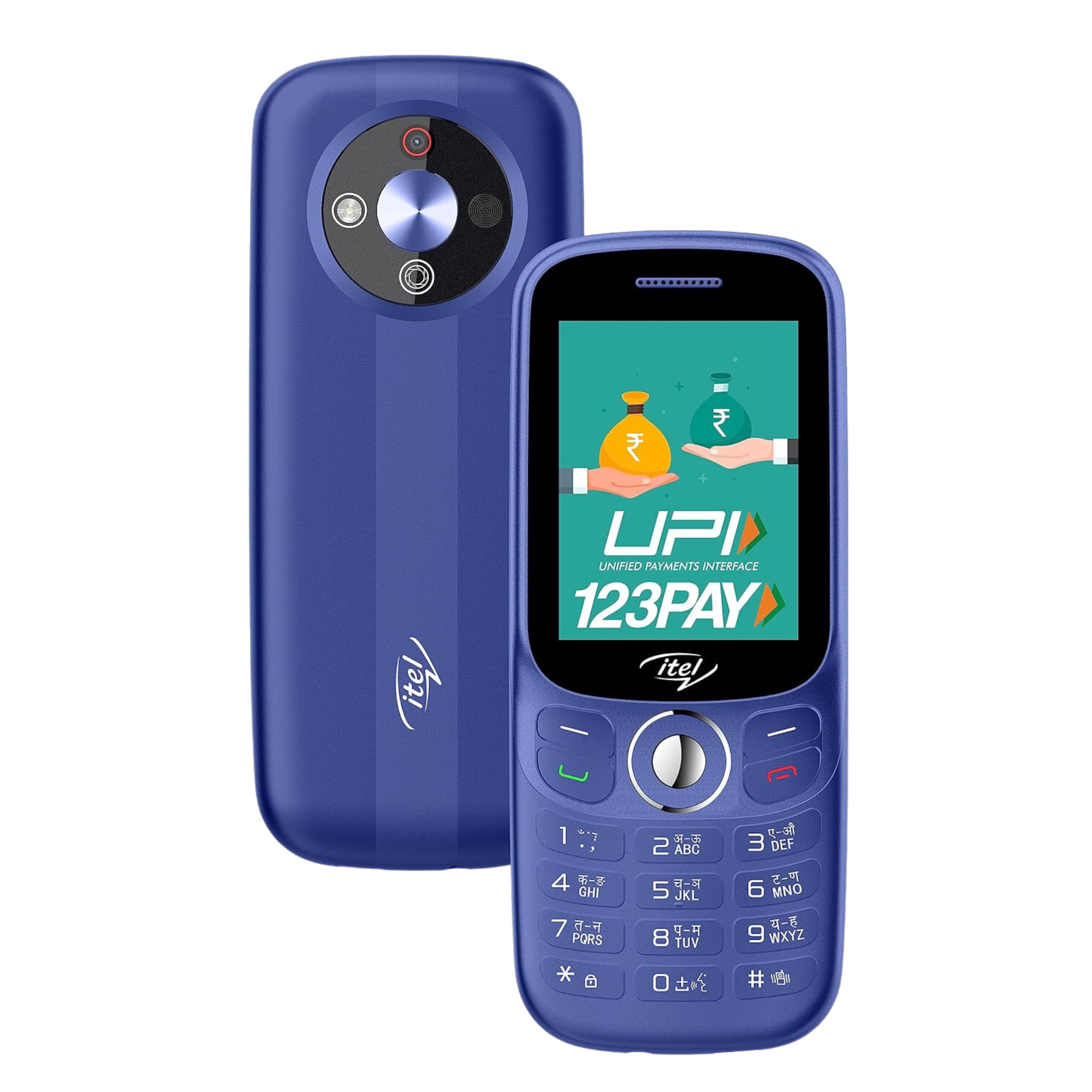 Shop Itel Super Guru 400 ( Deep Blue ) with Exclusive Offers