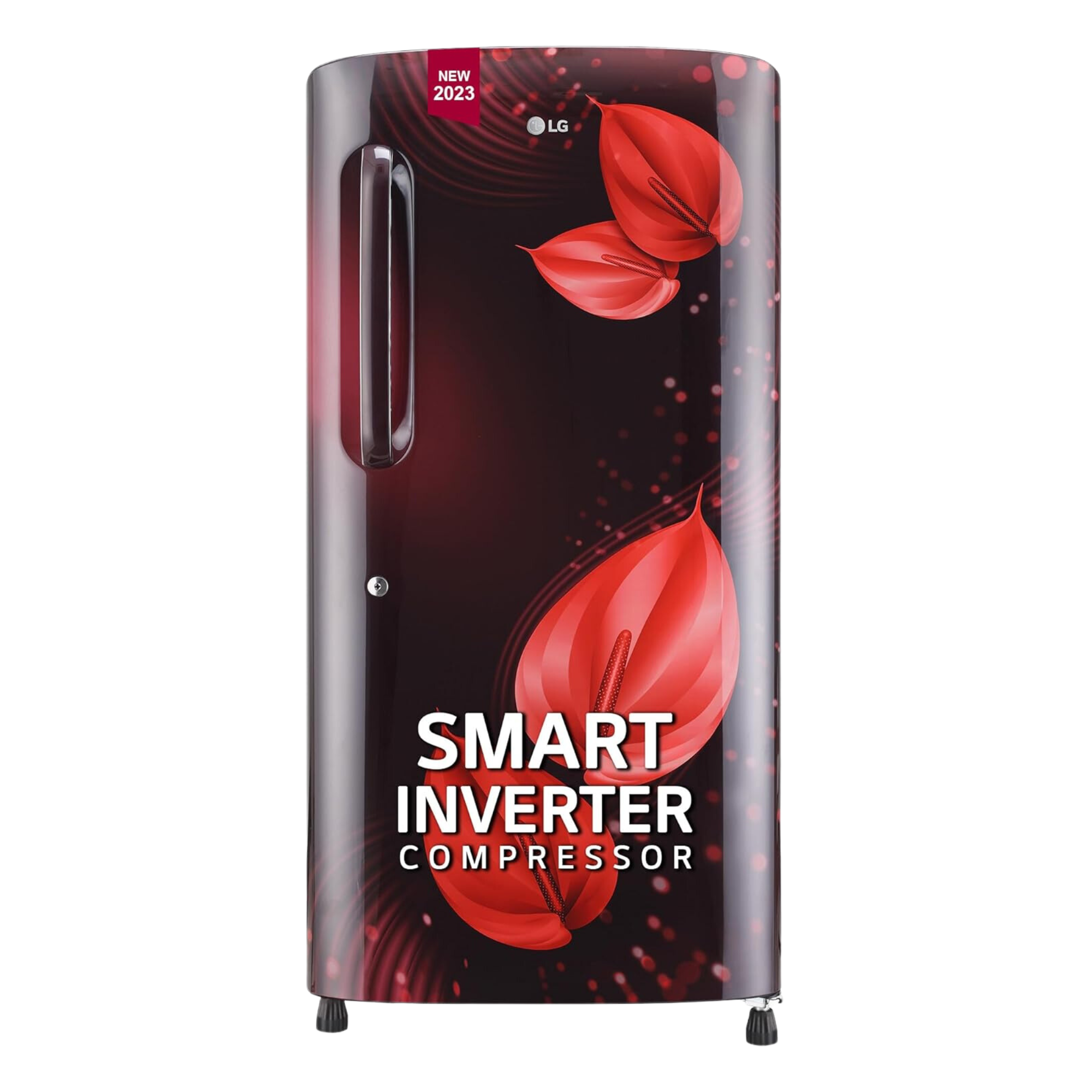 Get LG 3 Star 205L DC Single Door fridge Scarlet Victoria