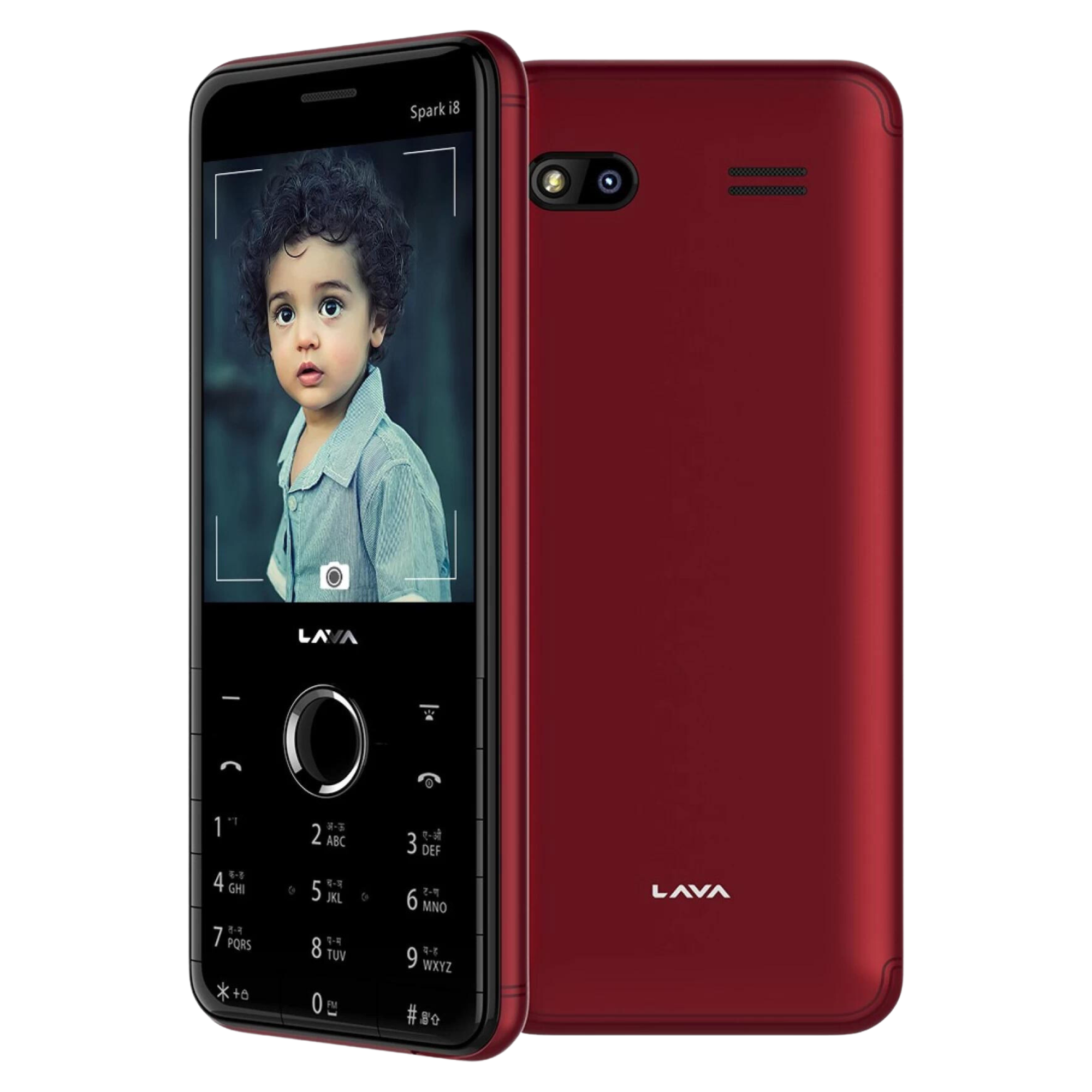 Grab lava spark i8 (Red) mobile Online at the best Price