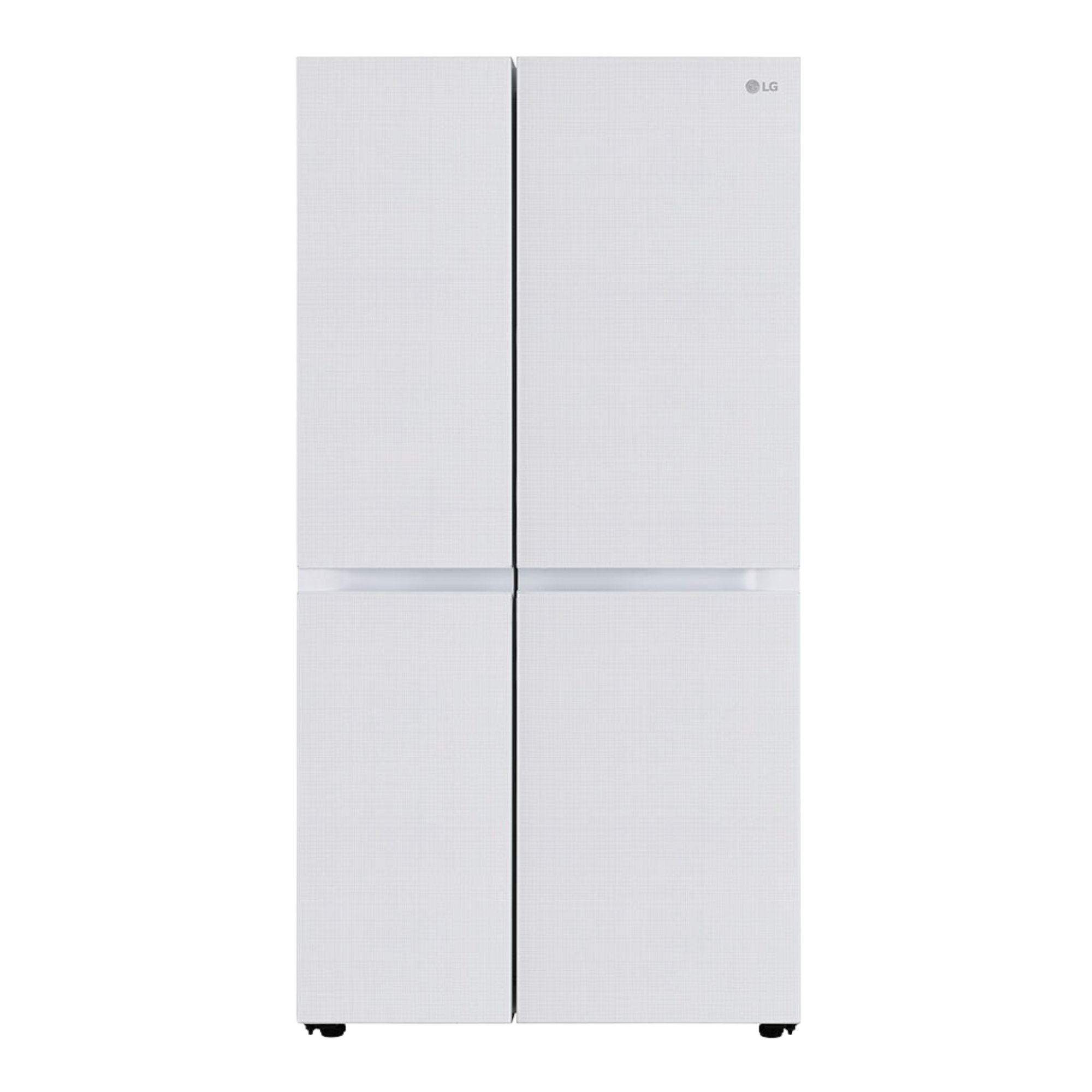 LG 650L Frost Free Side By Side Door Fridge | Linen White
