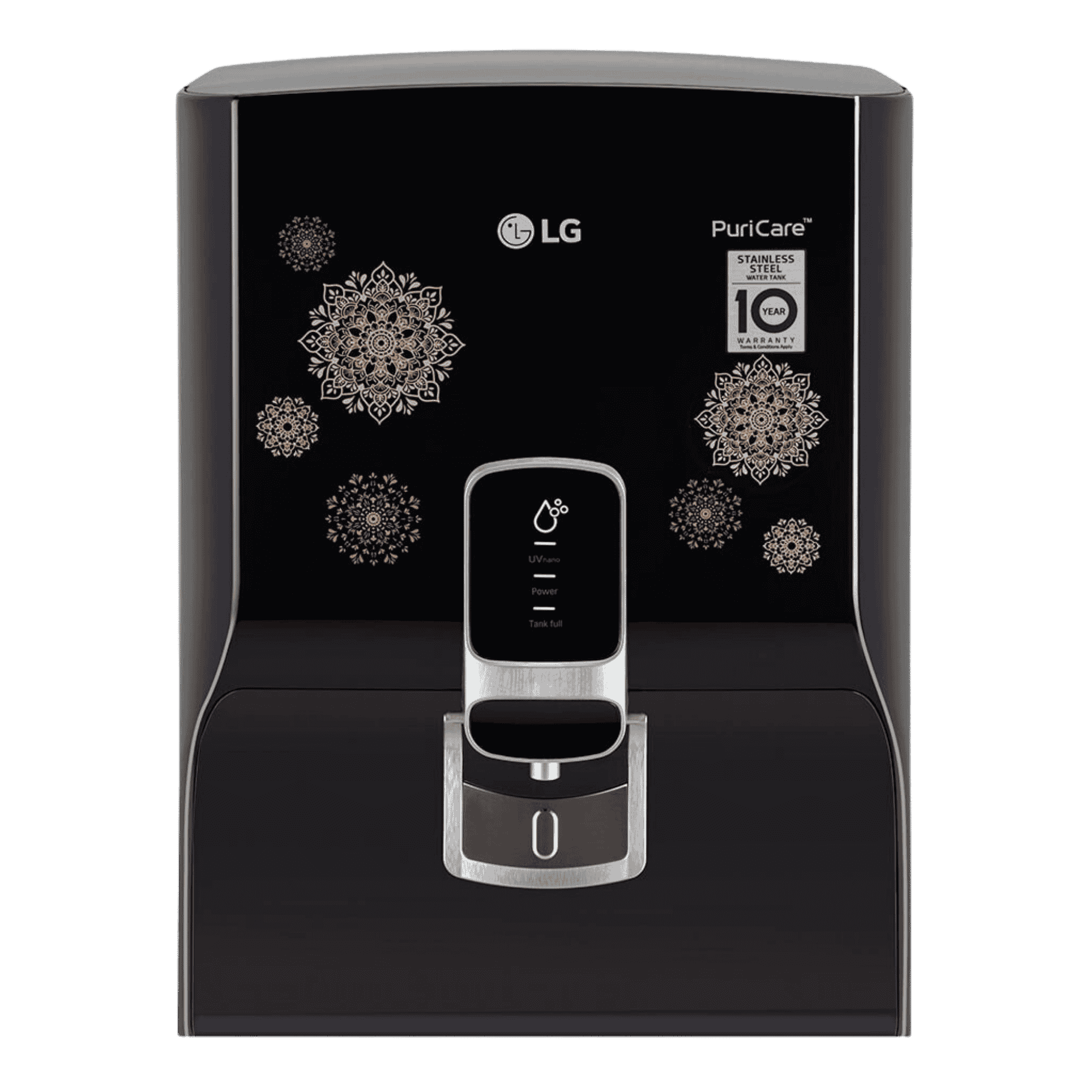 LG RO+UV+Mineral Booster Water Purifier 8 L,Black. Order Now