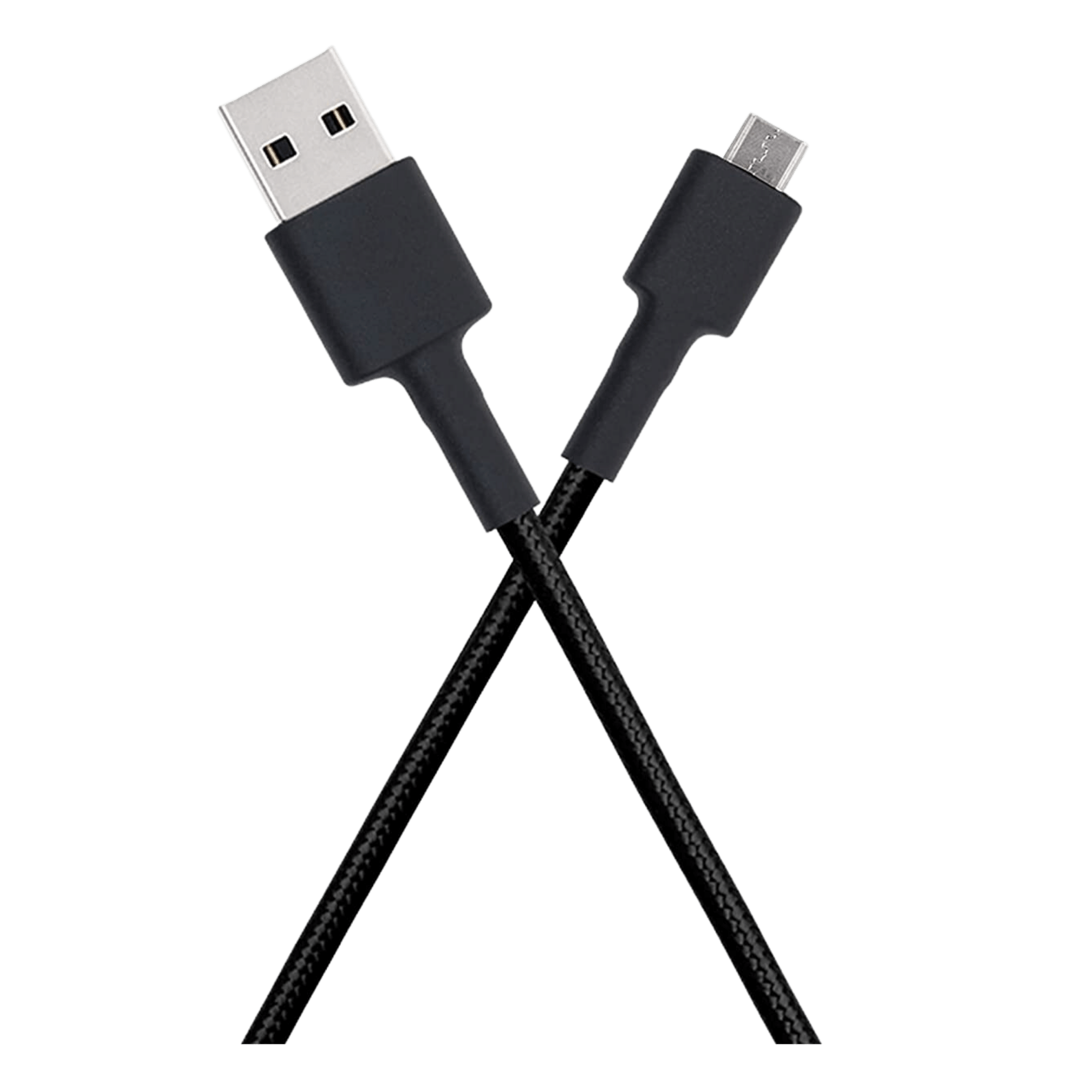 Mi Micro USB Braided Kevlar 100cm Data Cable (Black)