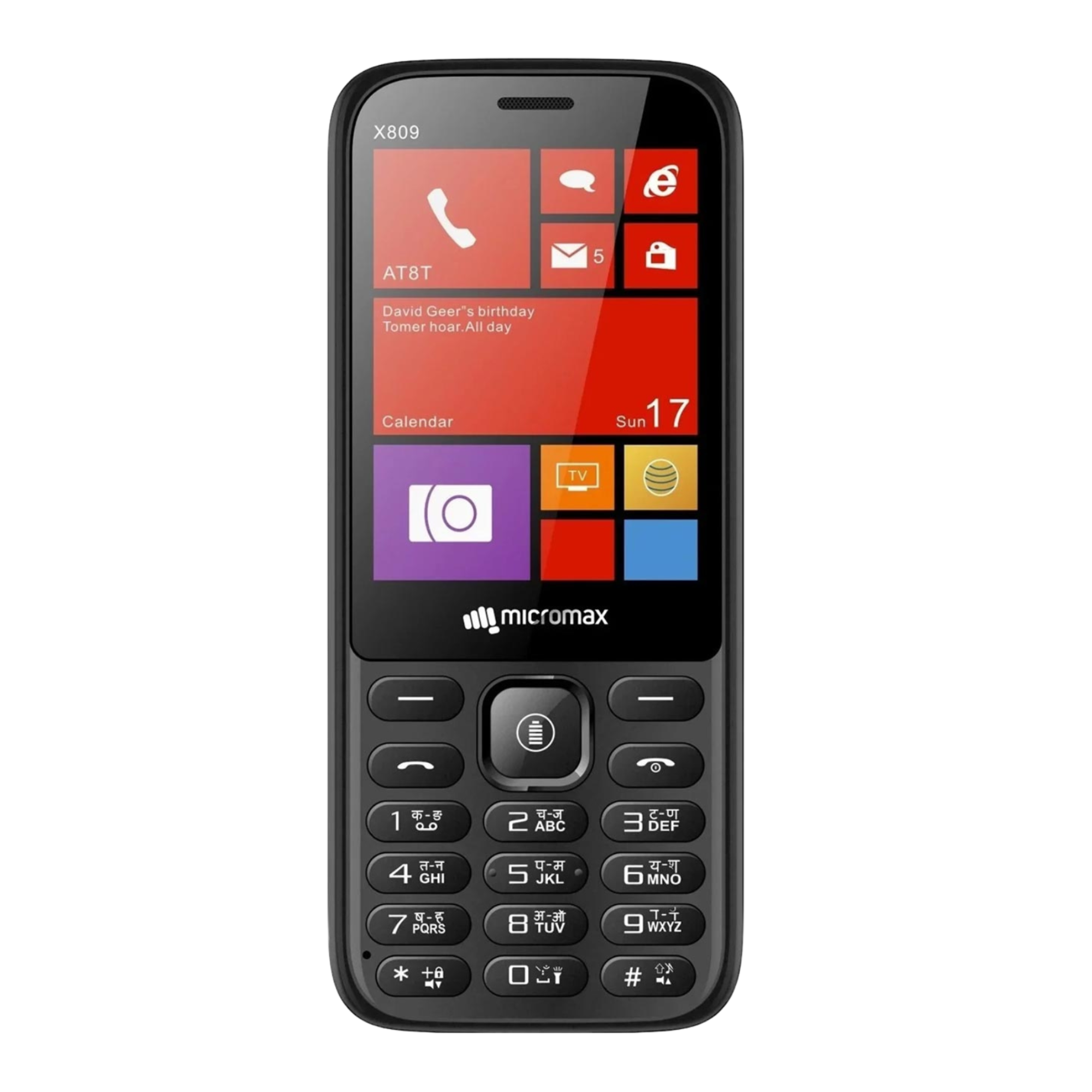 Buy Micromax X809 2022 (Black) mobile online at best price