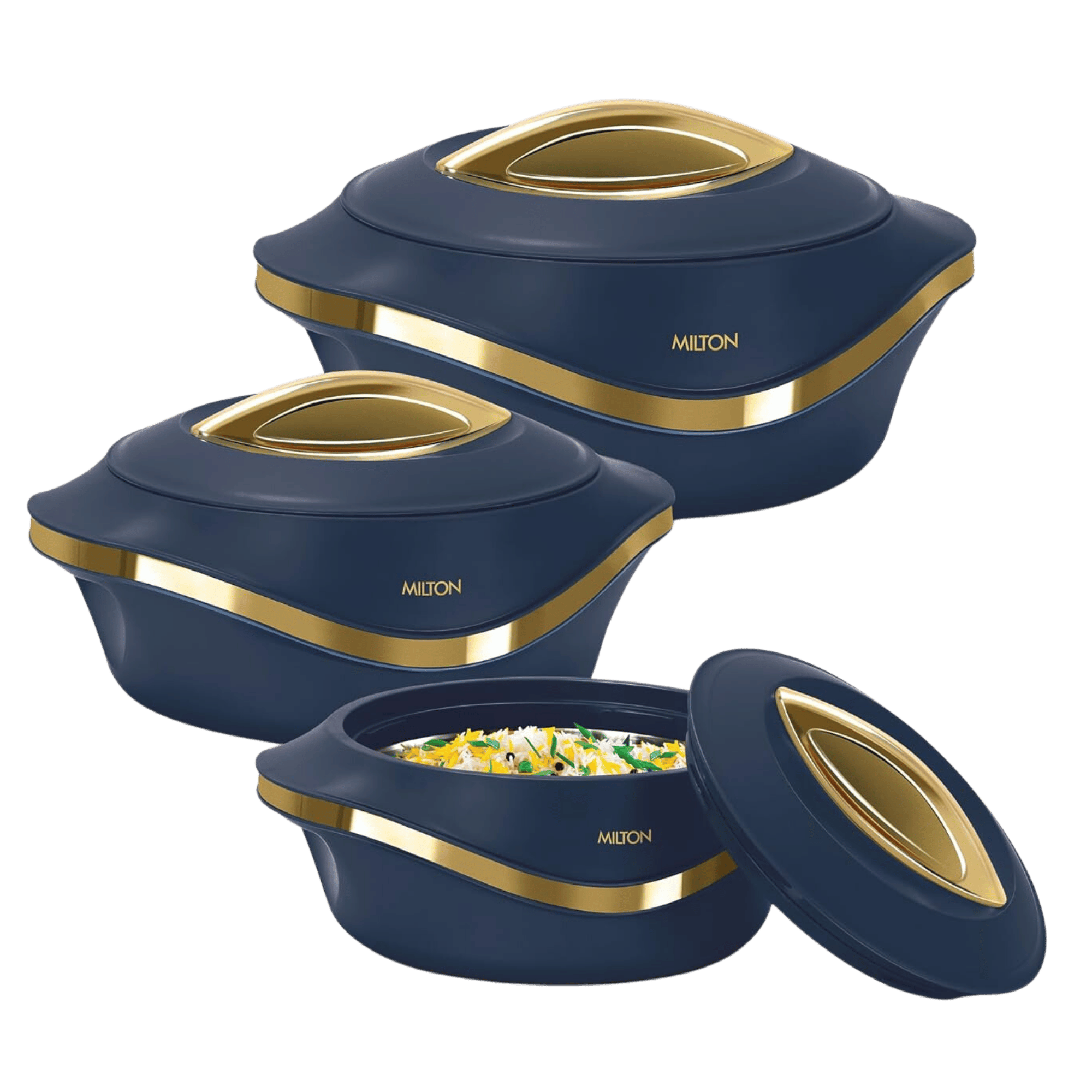 Shop Milton Pearl Casserole (Multi Color,2500 ml) at Poorvika