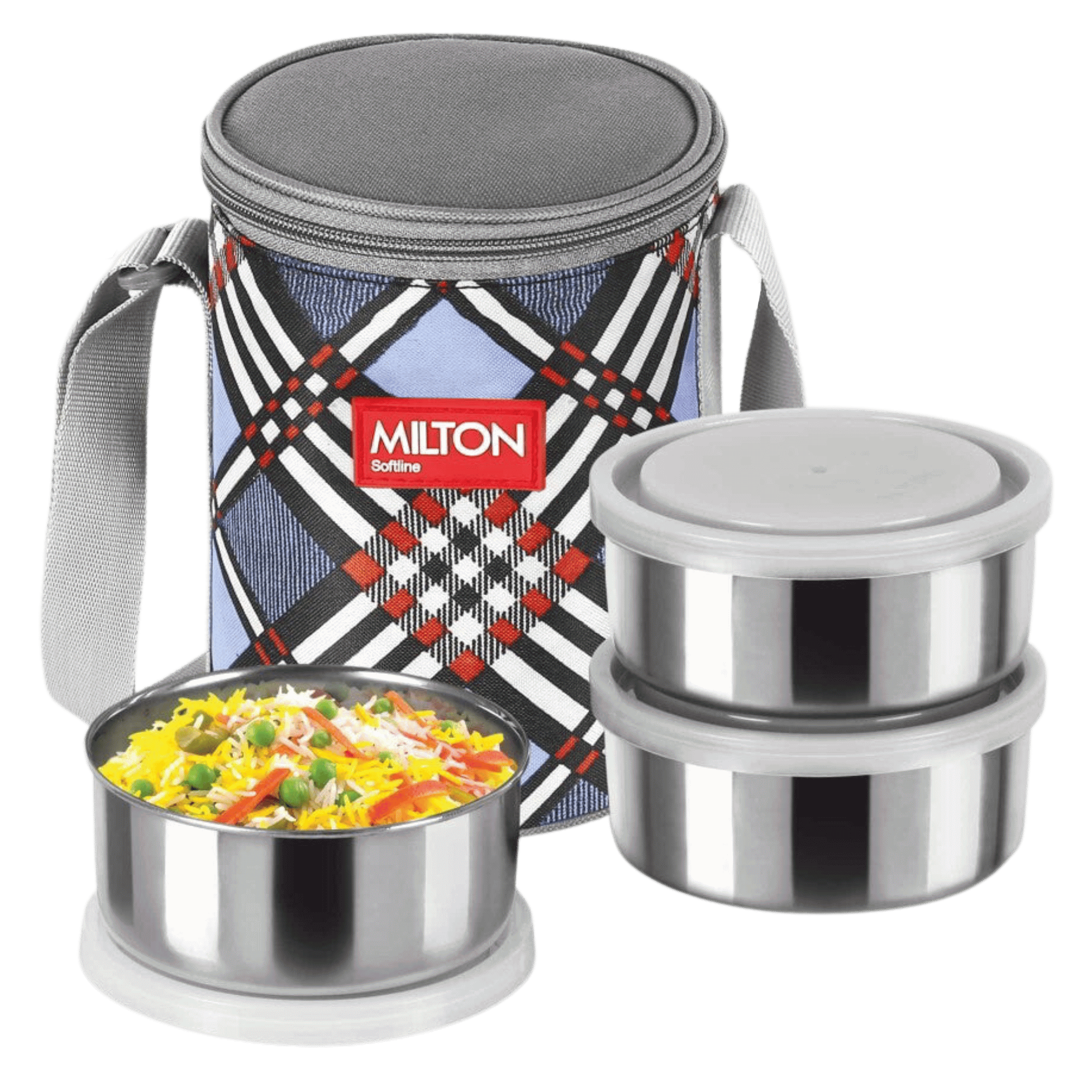 Milton Treat 4 Lunch Box MultiColor, 3 Pcs Set at Best Price