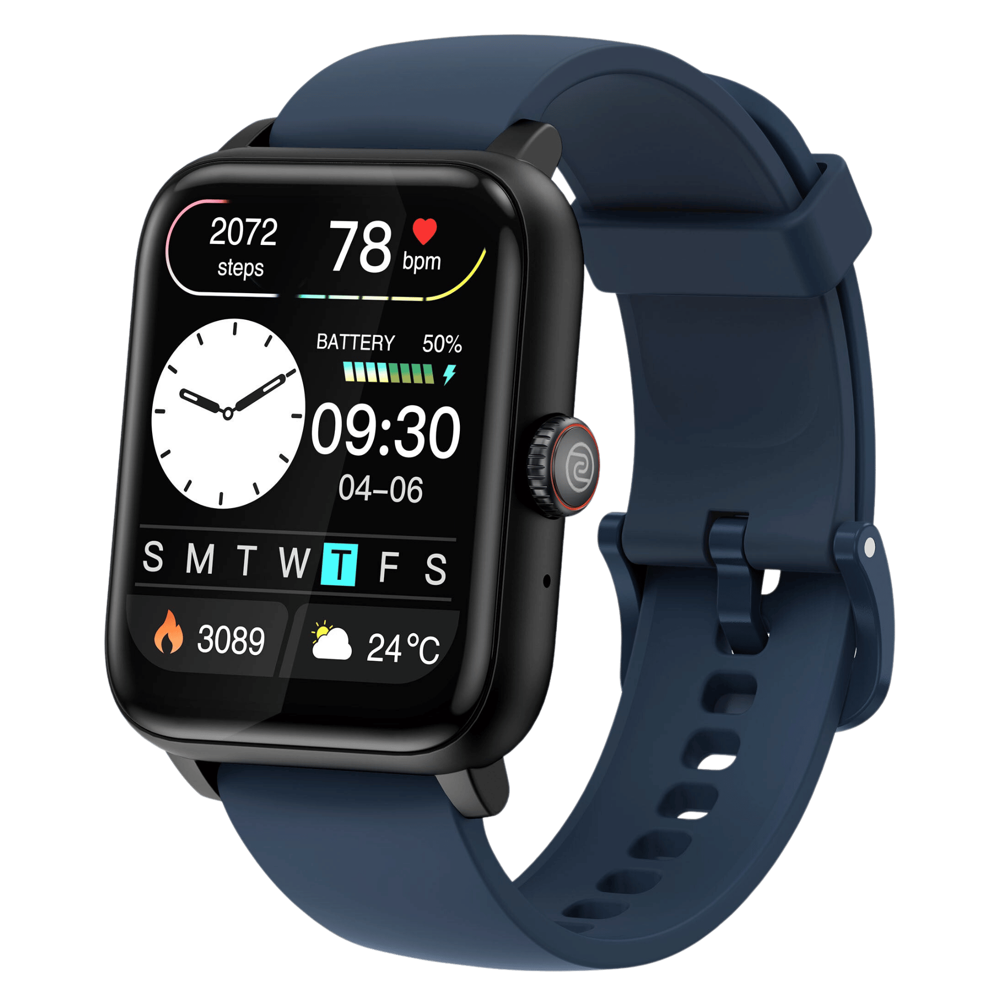 Noise ColorFit Pulse Grand 2 Bluetooth Calling ( Space Blue ) Watch