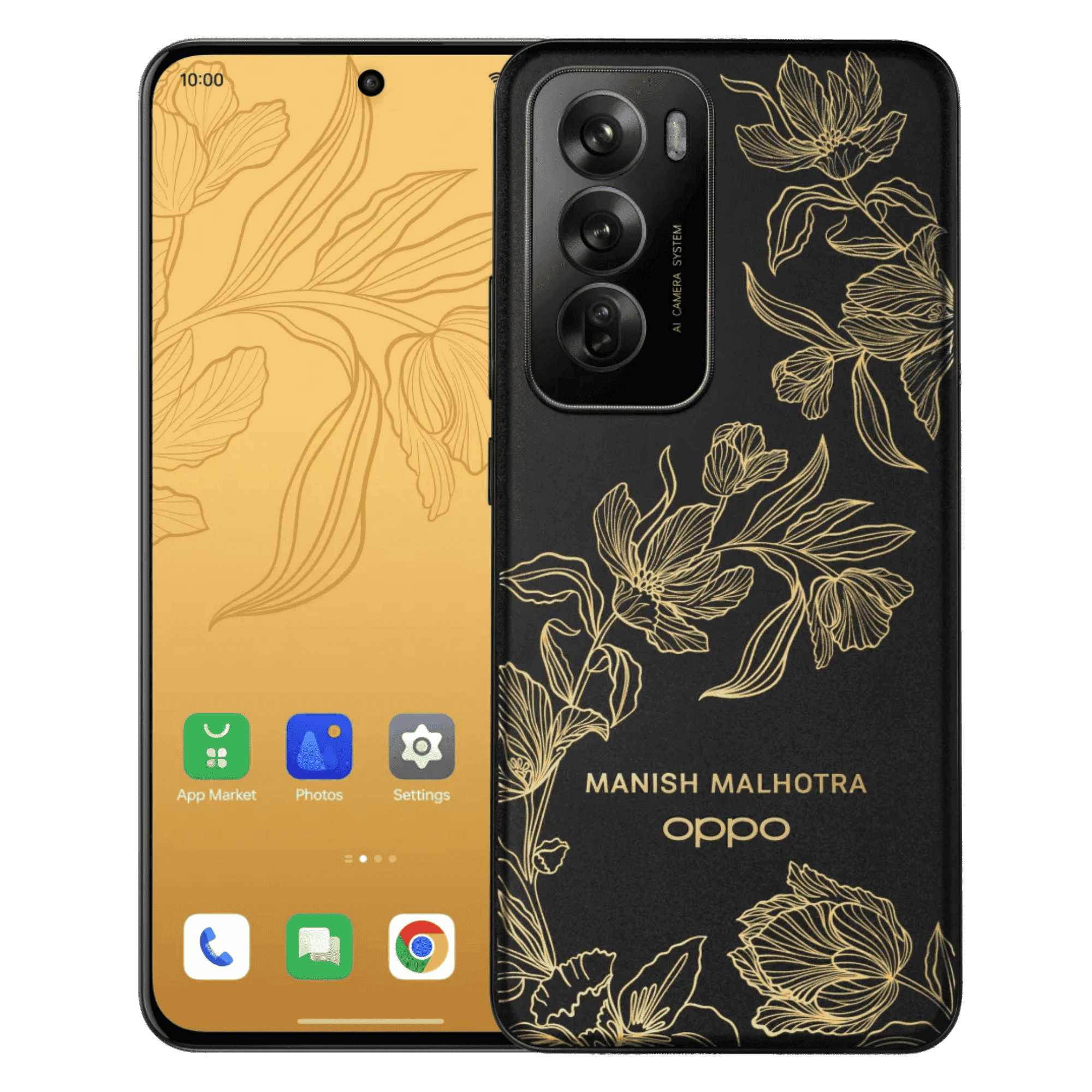 Buy Oppo Reno 12 Pro 5G Diwali Gold, 12GB-256GB at Poorvika
