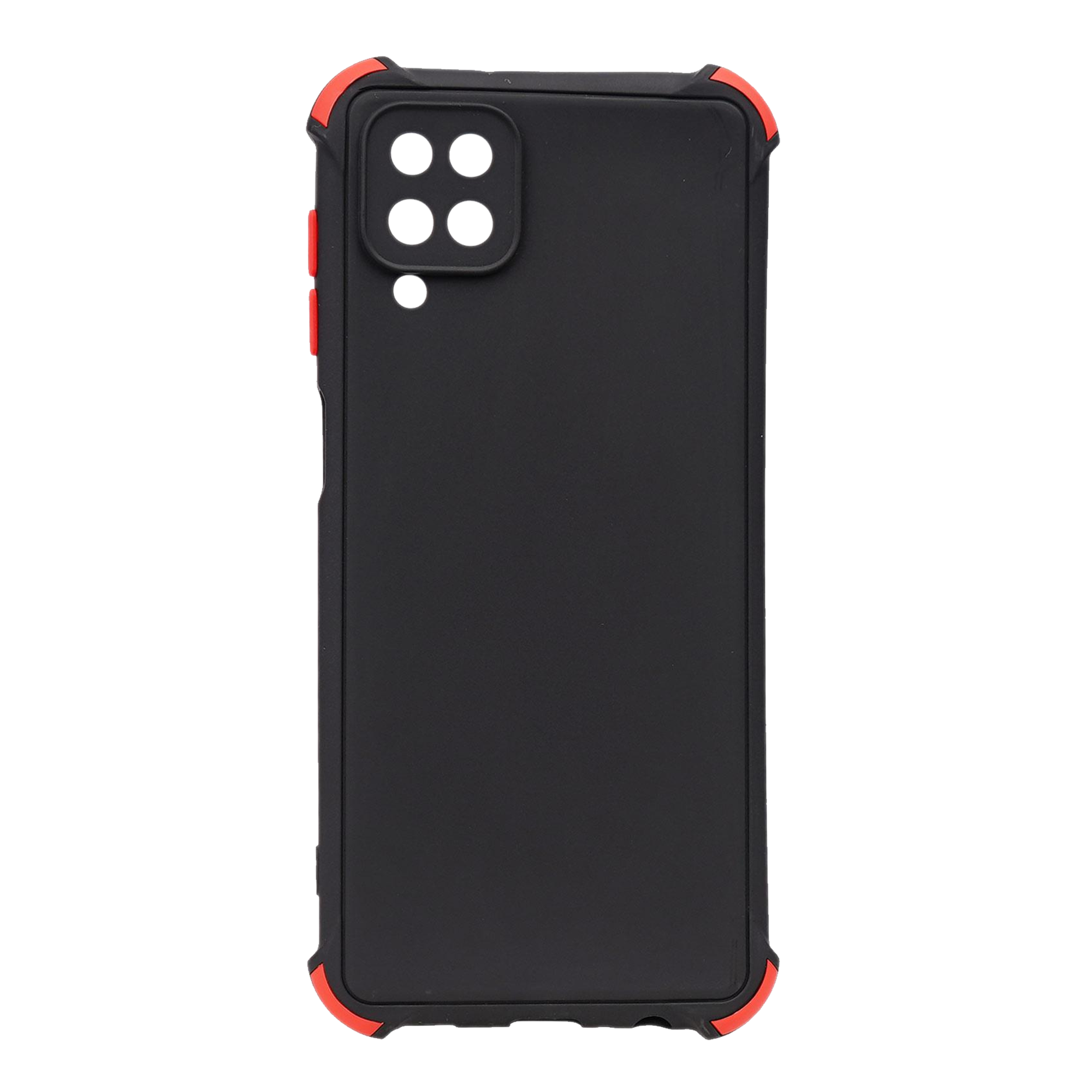 Buy Pc Bumper Back Case For Samsung A22 ( Black ) online
