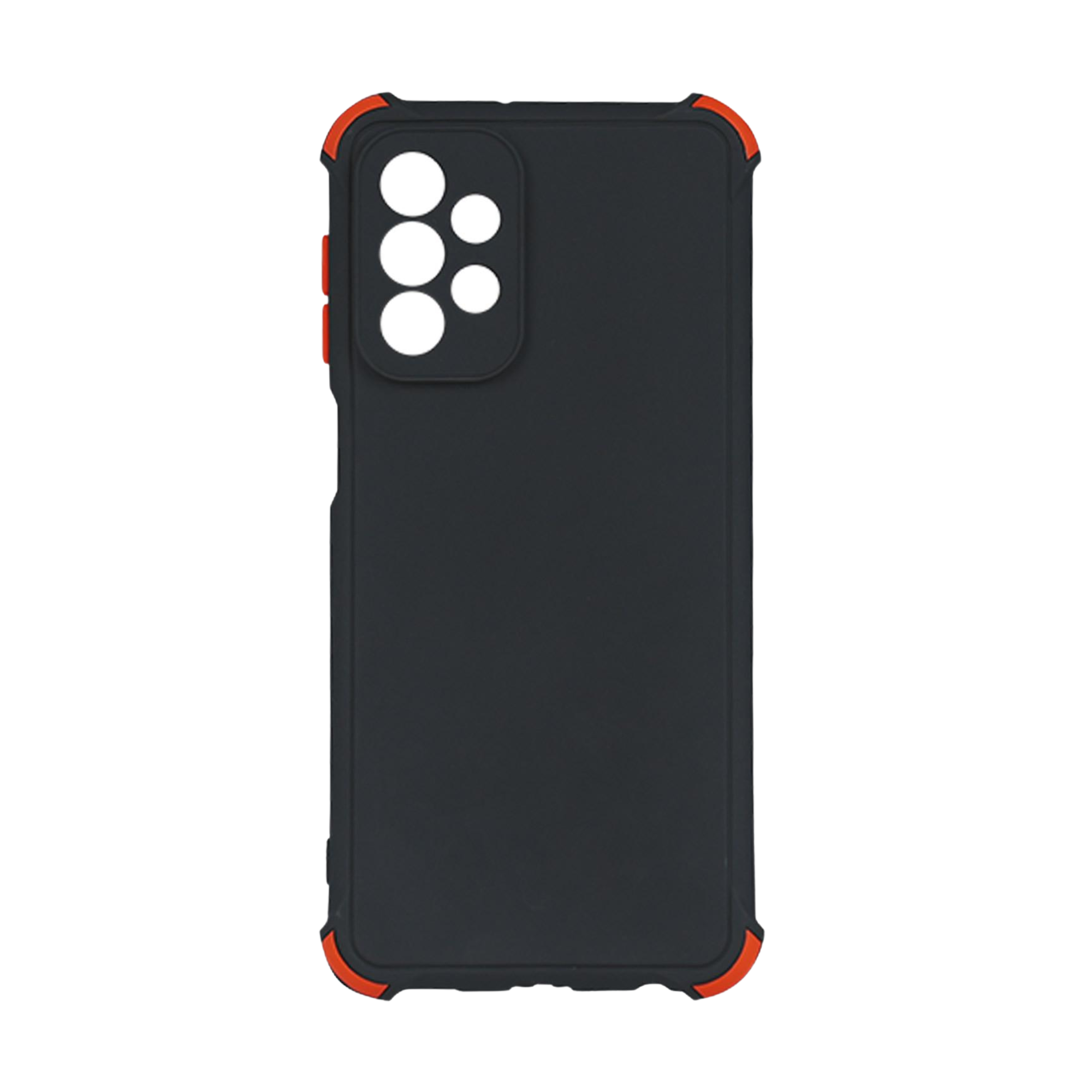 Pc Bumper Back Case For Samsung Galaxy A23 (Black)