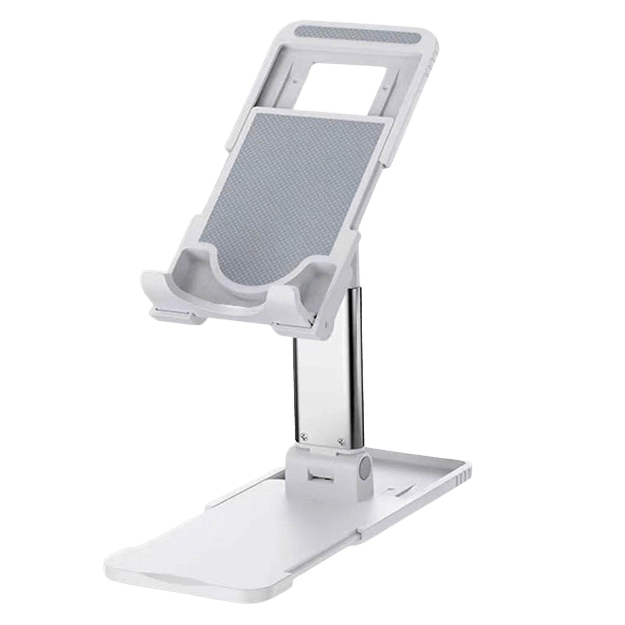 Pc Lifting Folding Desktop Bracket Stand ( White )