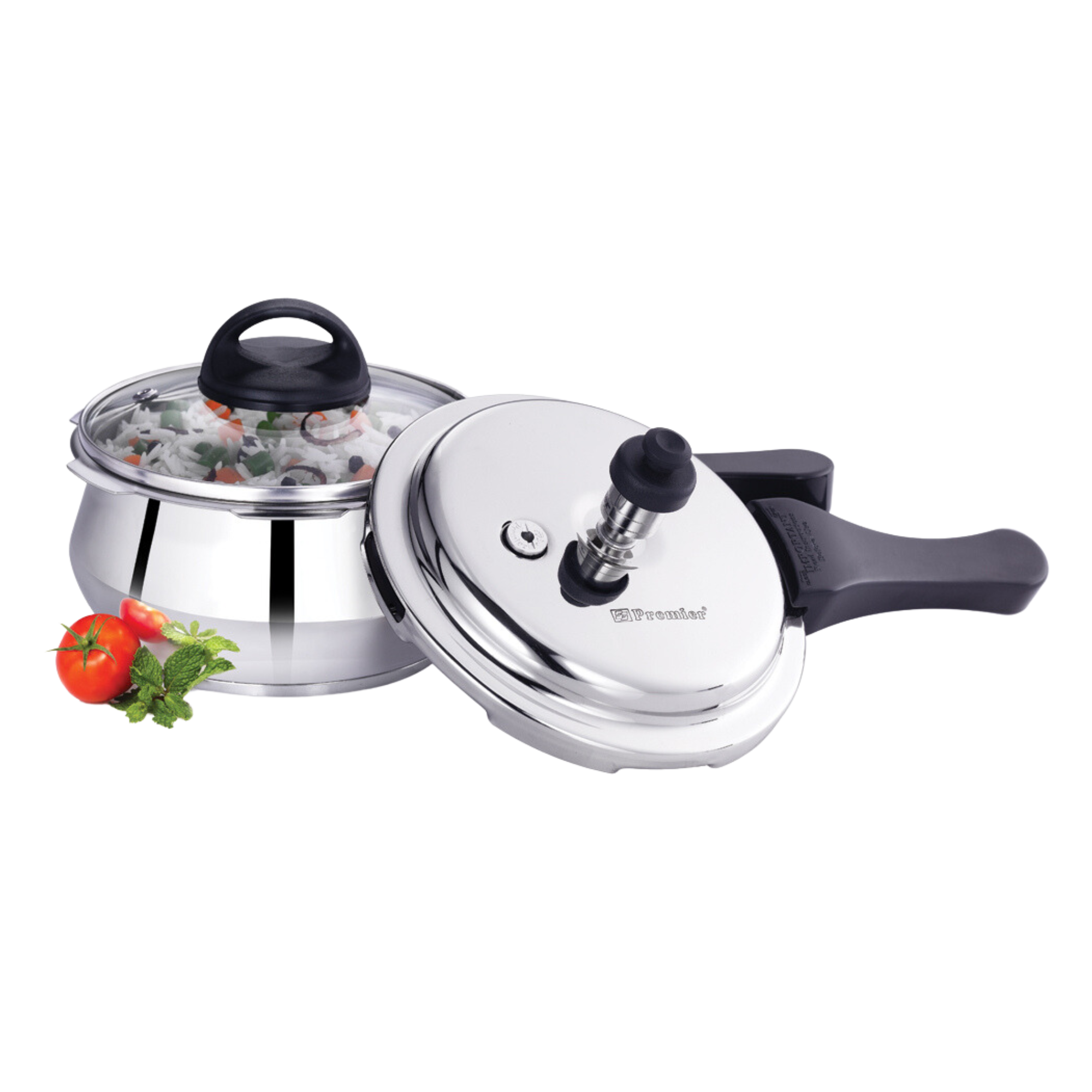 Buy Premier steel Handi Pressure Cooker 1.5 L from Poorvika!