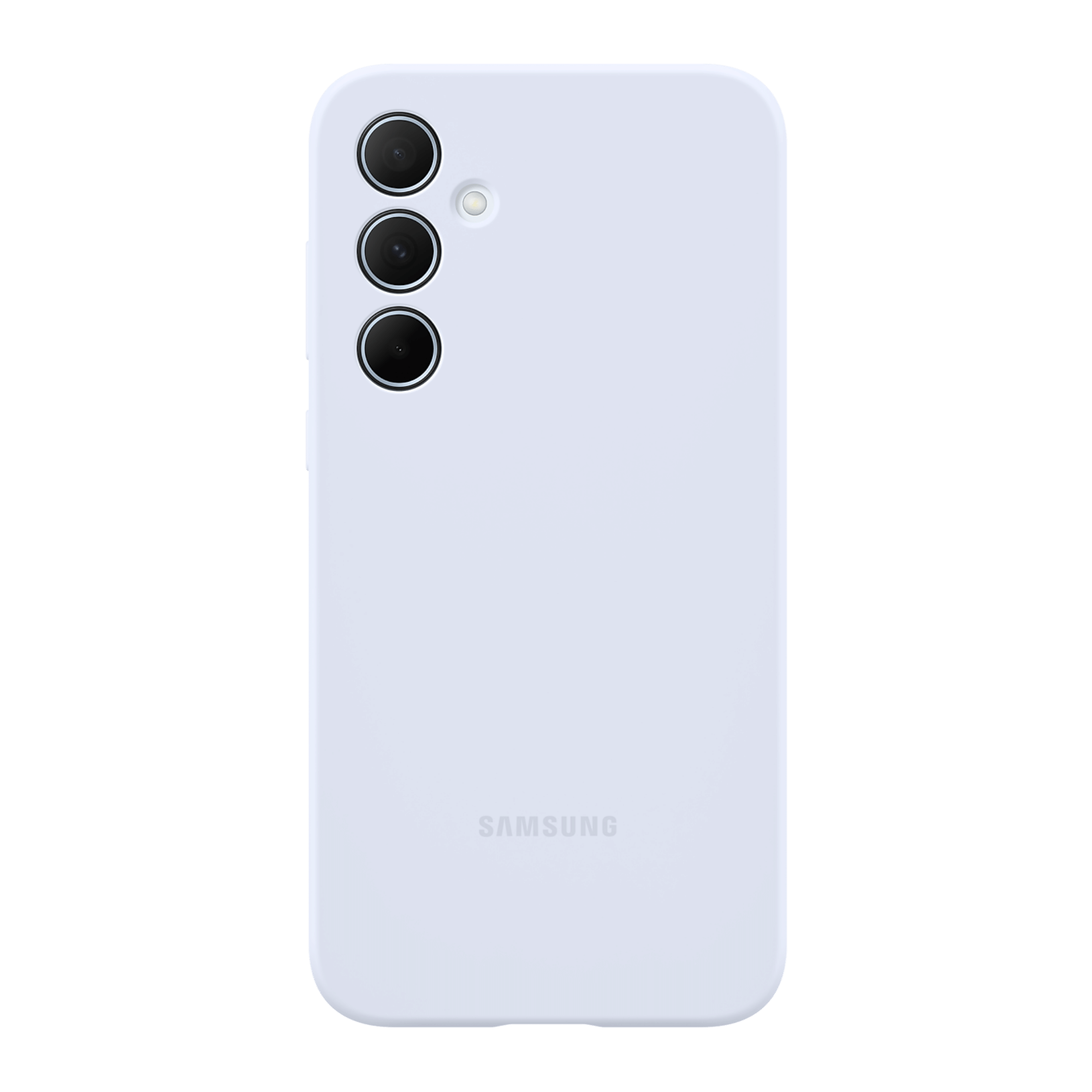 Shop Samsung Light Blue Silicone Case for Galaxy A35 5G